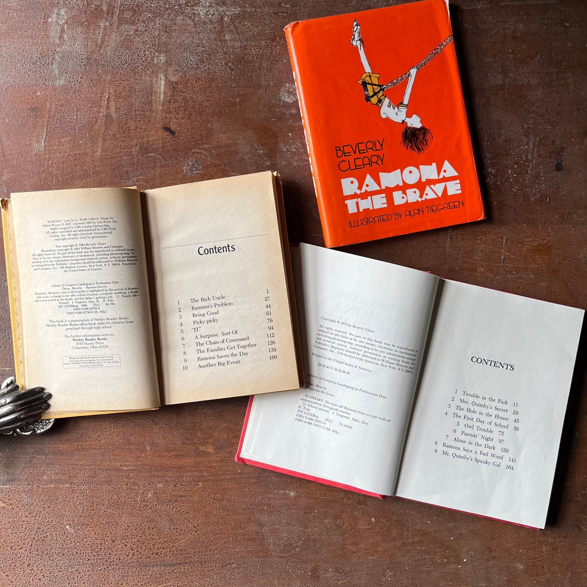 Pair of Ramona Books by Beverly Cleary: Ramona The Brave & Ramona Fore ...