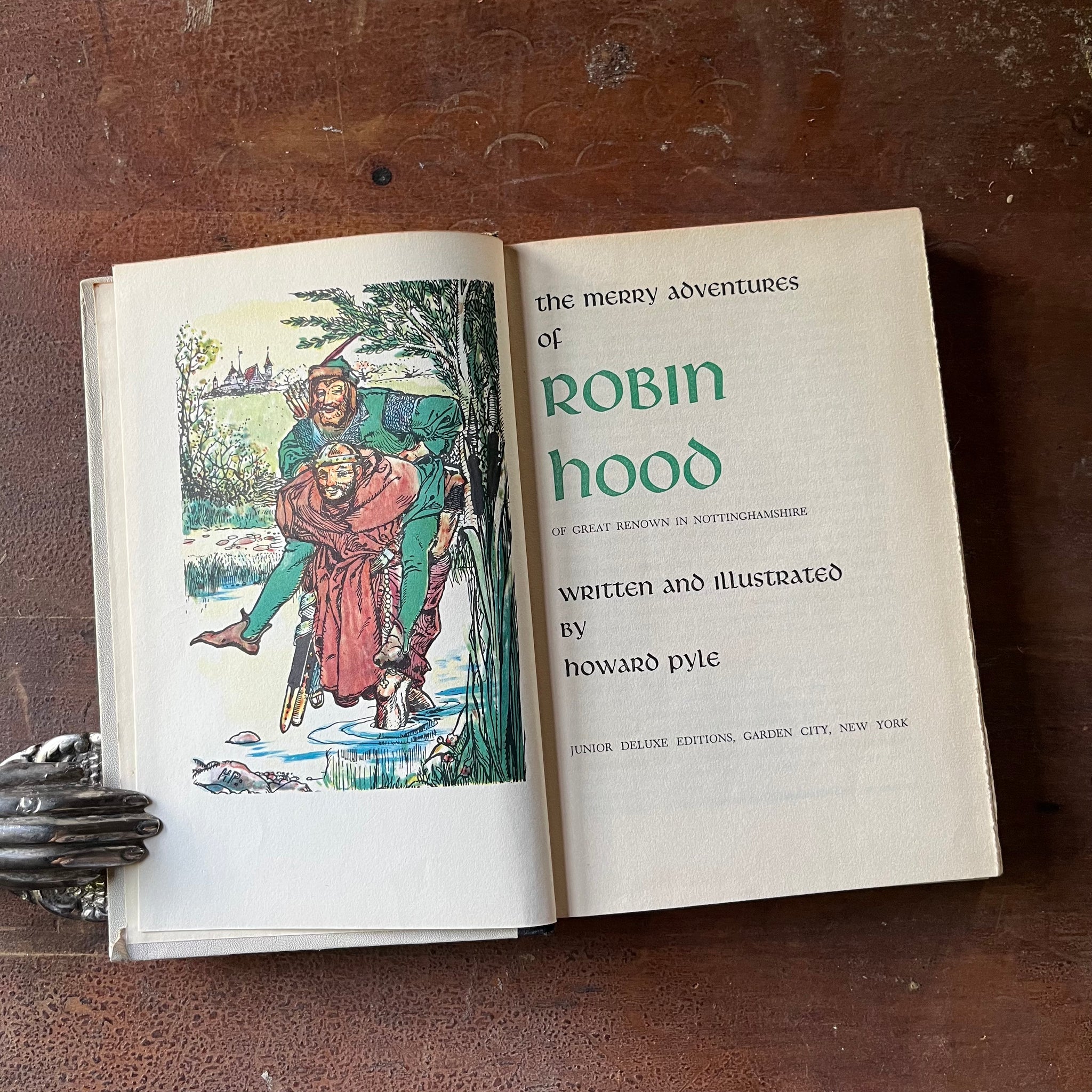 The Merry Adventures of Robin Hood - a 1955 Junior Deluxe Editions Har ...