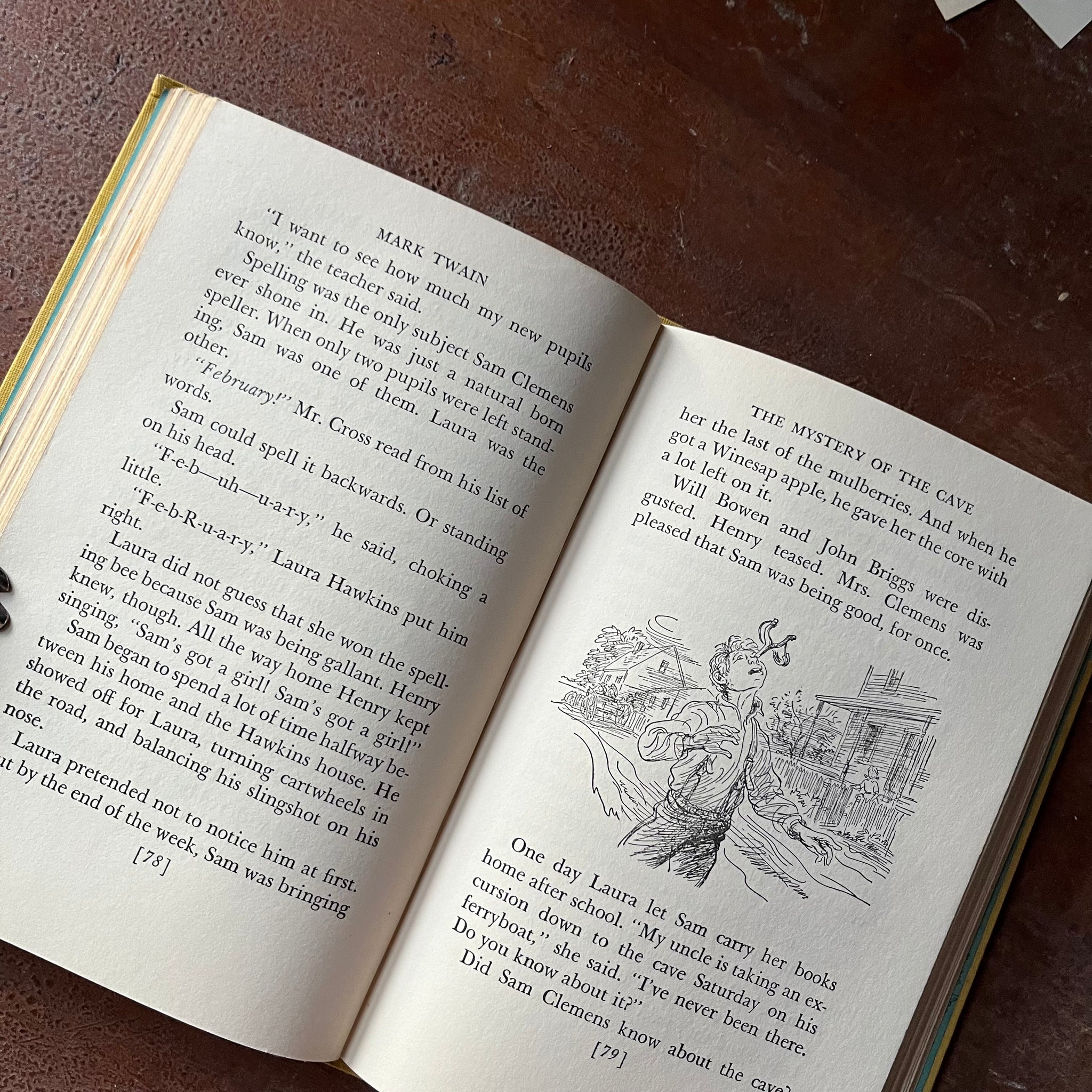The Story of Mark Twain - A 1953 Signature Series Children's Book - Log ...