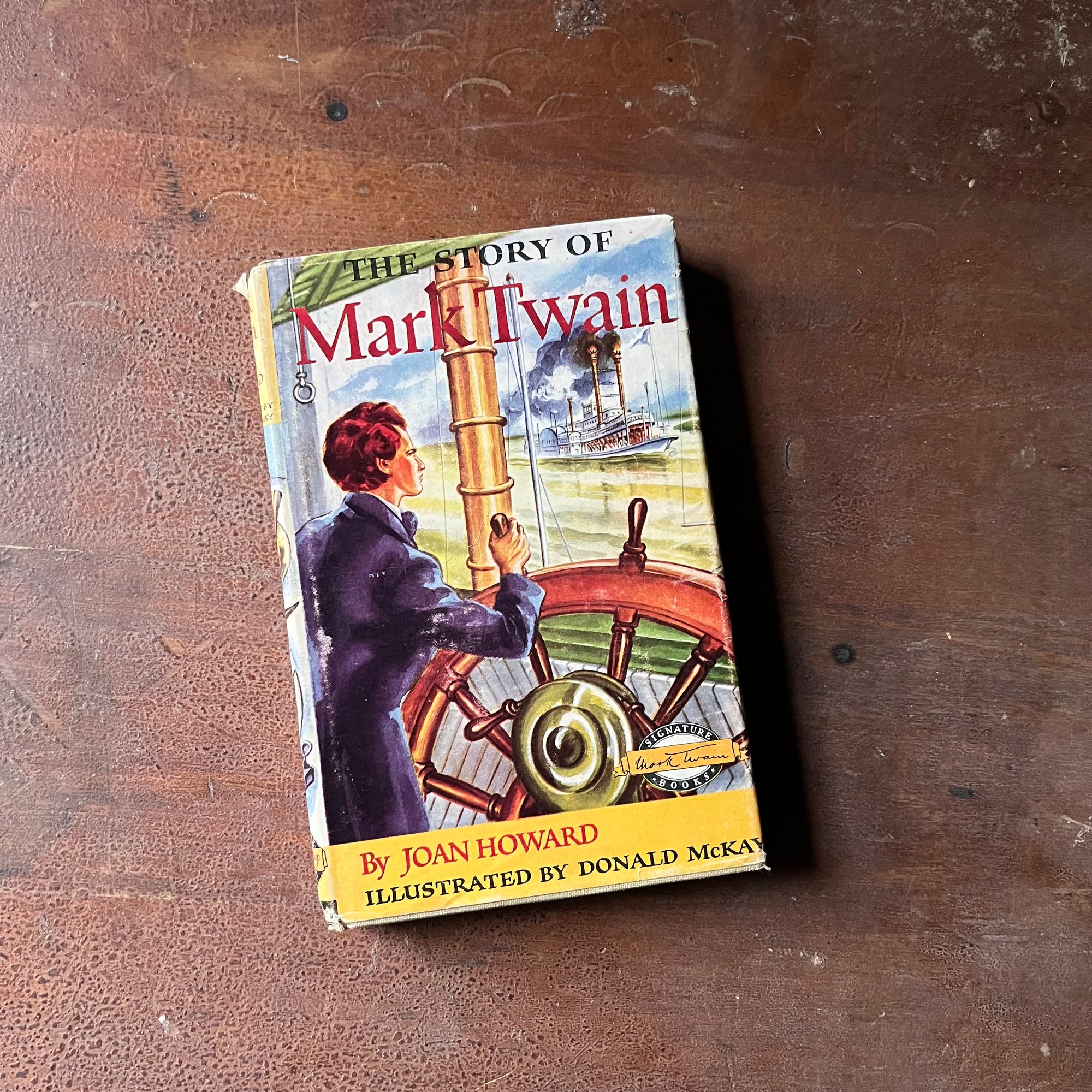 The Story of Mark Twain - A 1953 Signature Series Children's Book - Log ...