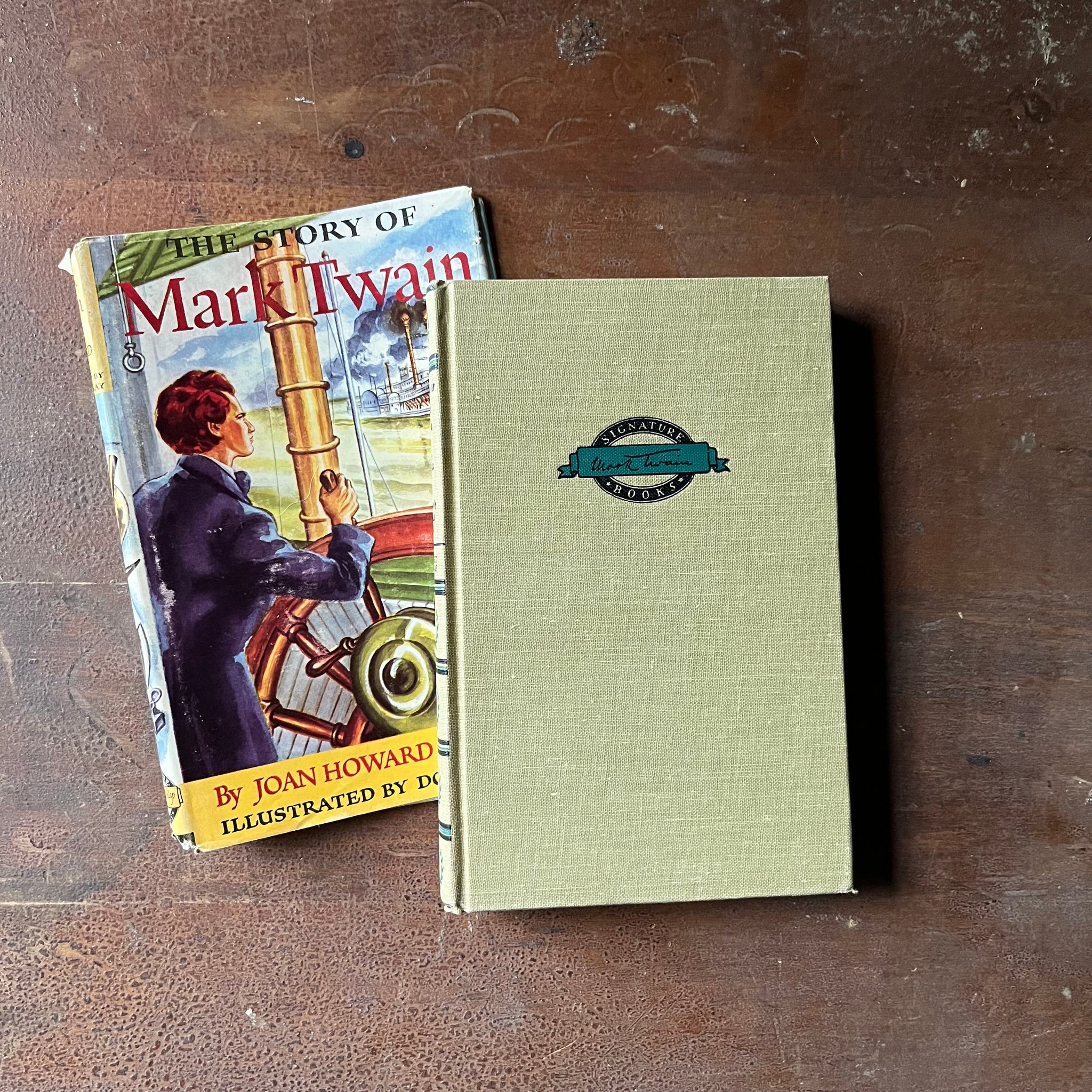 The Story of Mark Twain - A 1953 Signature Series Children's Book - Log ...