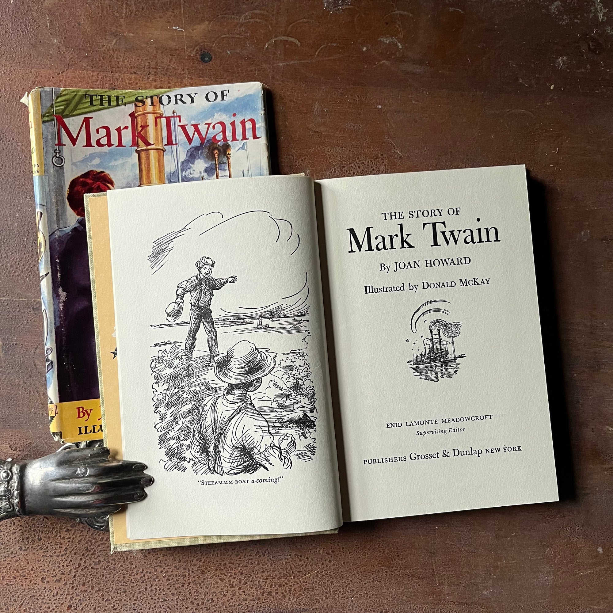 The Story of Mark Twain - A 1953 Signature Series Children's Book - Log ...