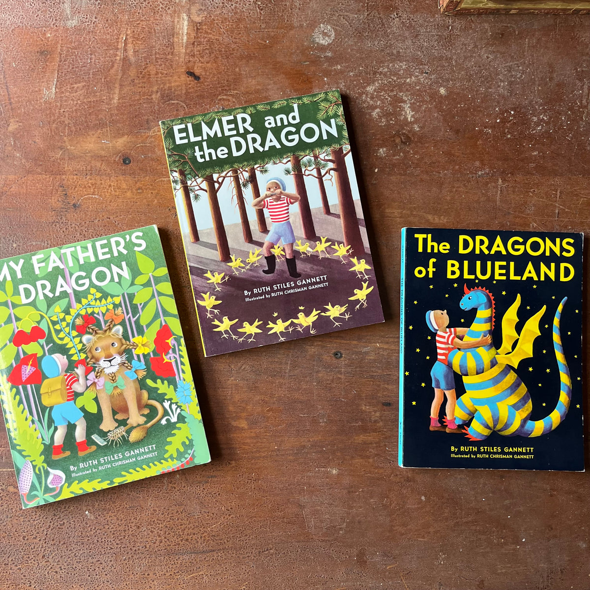 My Father's Dragon Three Book Set by Ruth Stiles Gannett - Log Cabin ...