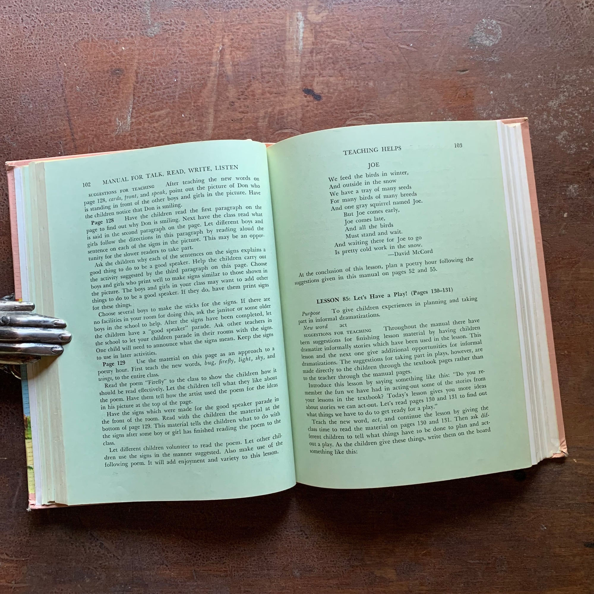 Talk, Read, Write, Listen - Teacher's Annotated Edition 2 - 1960 - Log ...