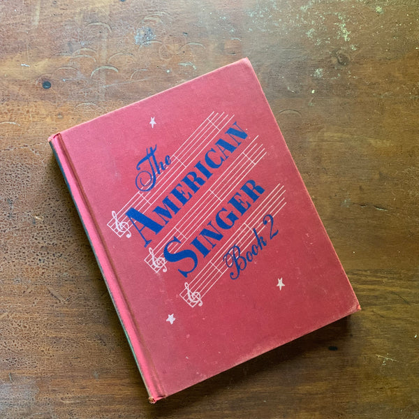 The American Singer Book 2 - 1950 Hardcover Edition - Log Cabin Vintage