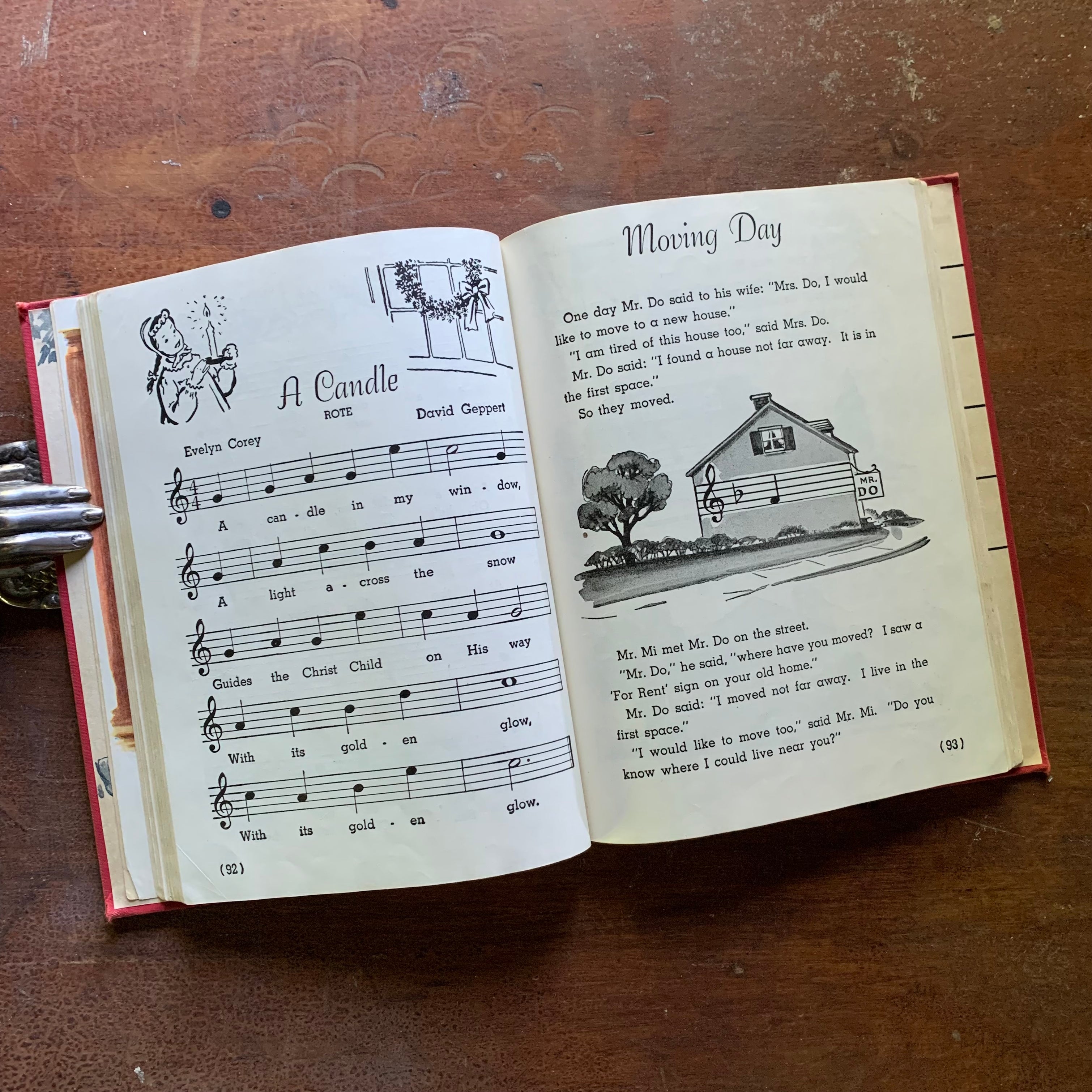 The American Singer Book 2 - 1950 Hardcover Edition - Log Cabin Vintage