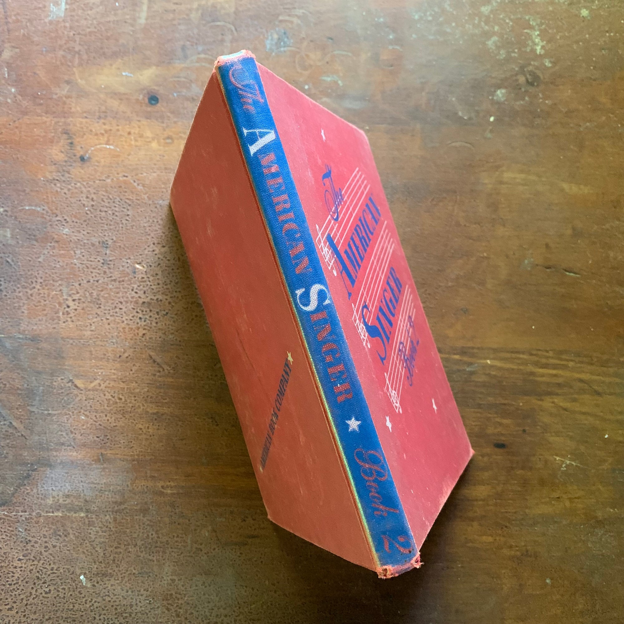 The American Singer Book 2 - 1950 Hardcover Edition - Log Cabin Vintage