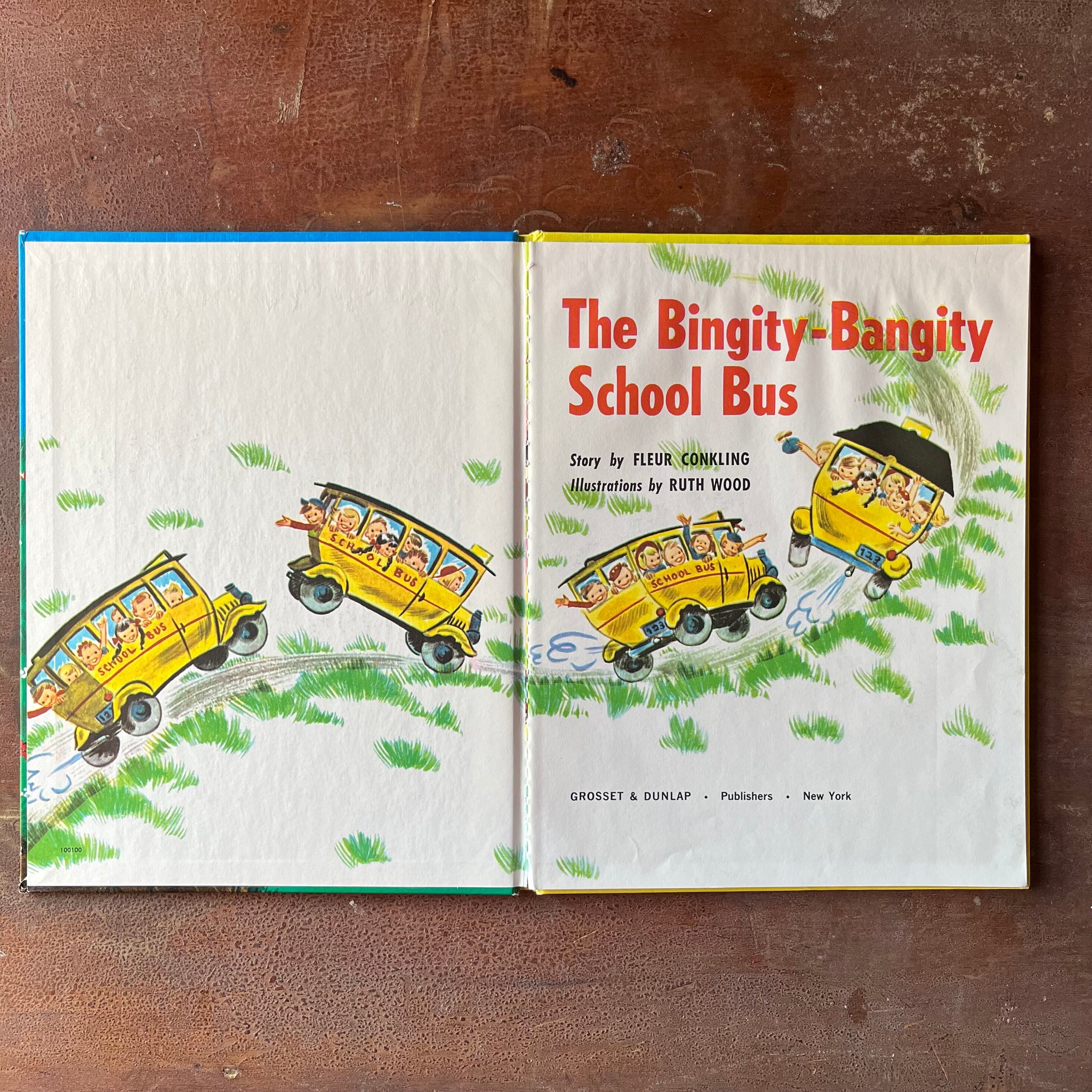 The Bingity-Bangity Bus by Fleur Conkling with Illustrations by Ruth W ...