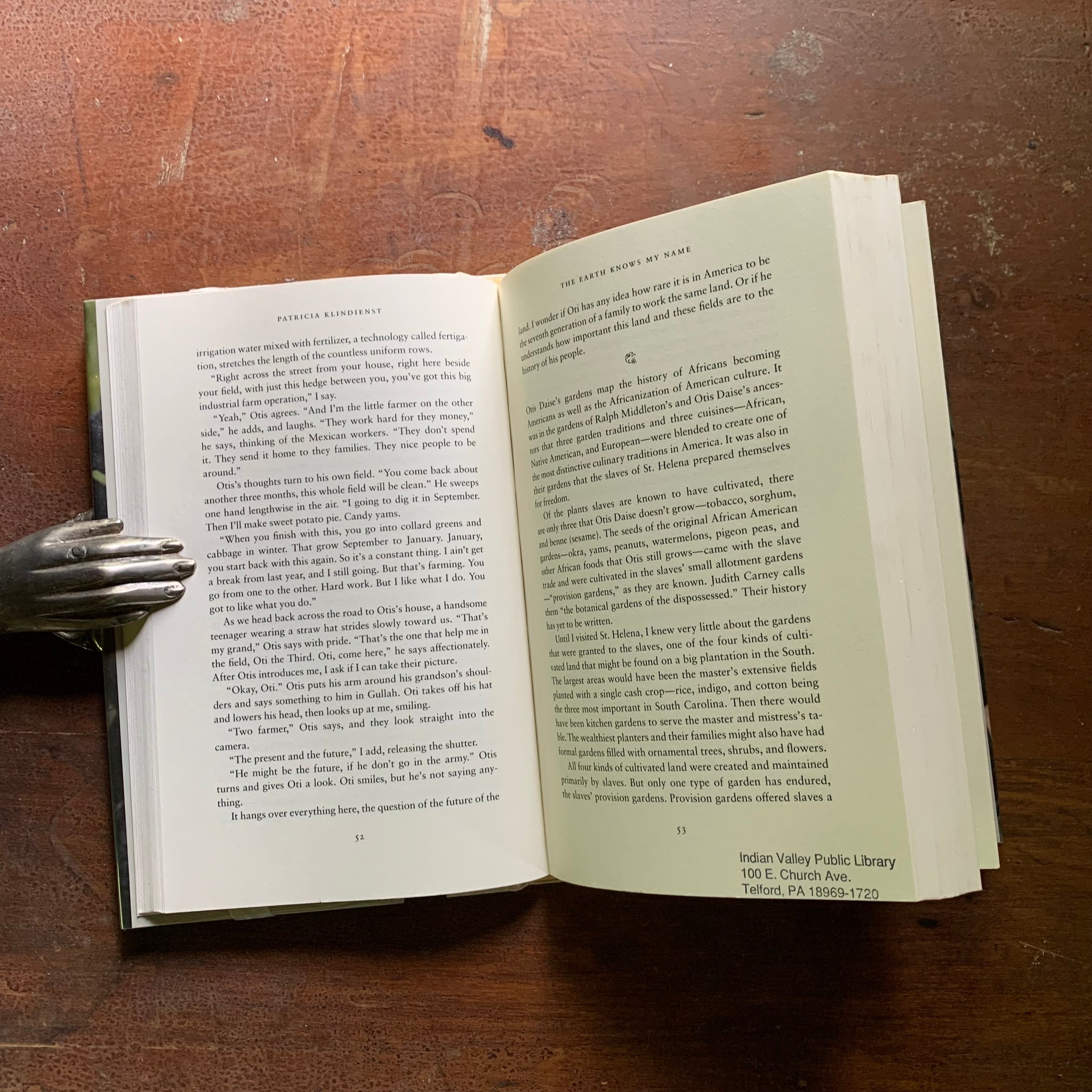 The Earth Knows My Name by Patricia Klindienst - Log Cabin Vintage