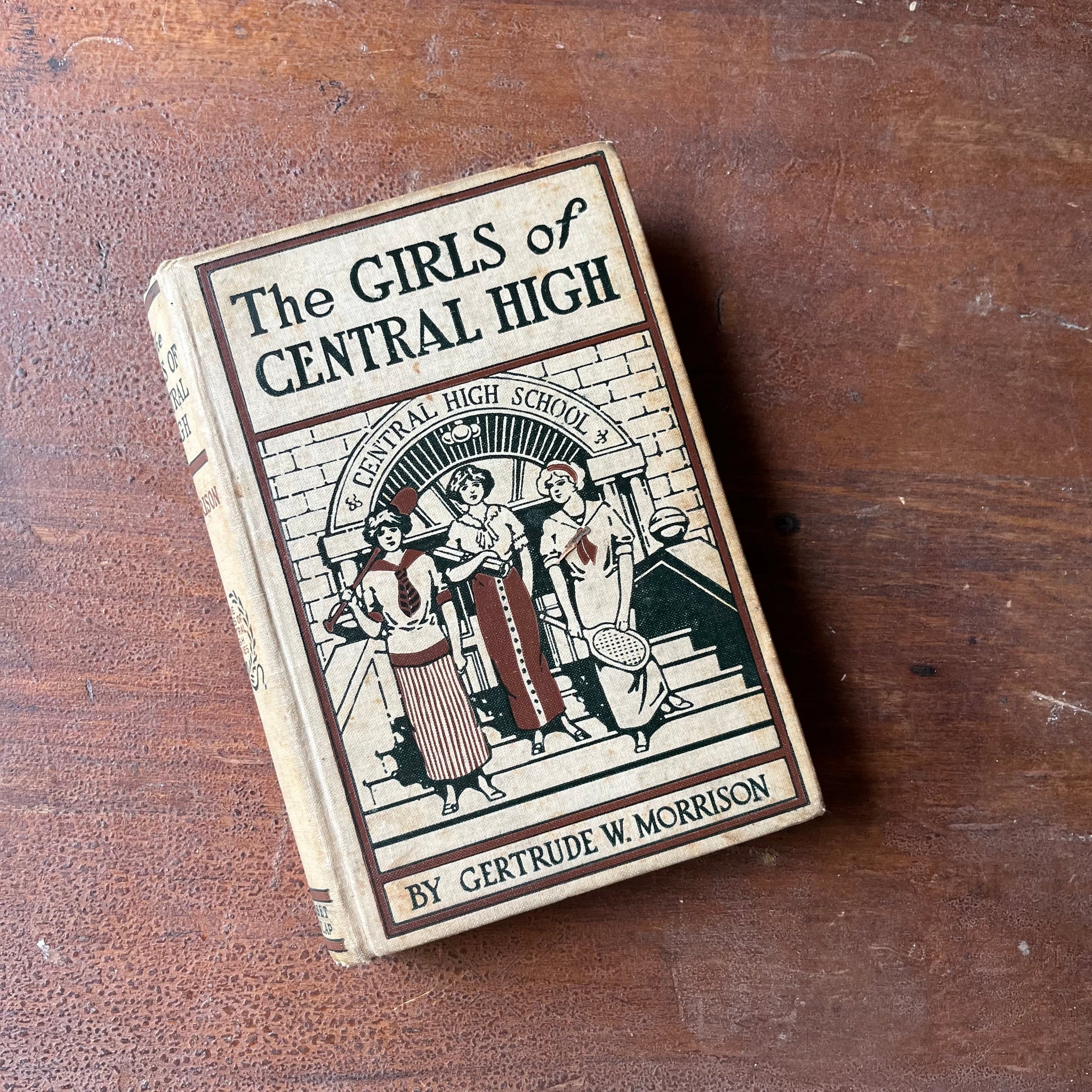 The Girls of Central High by Gertrude W. Morrison - Log Cabin Vintage