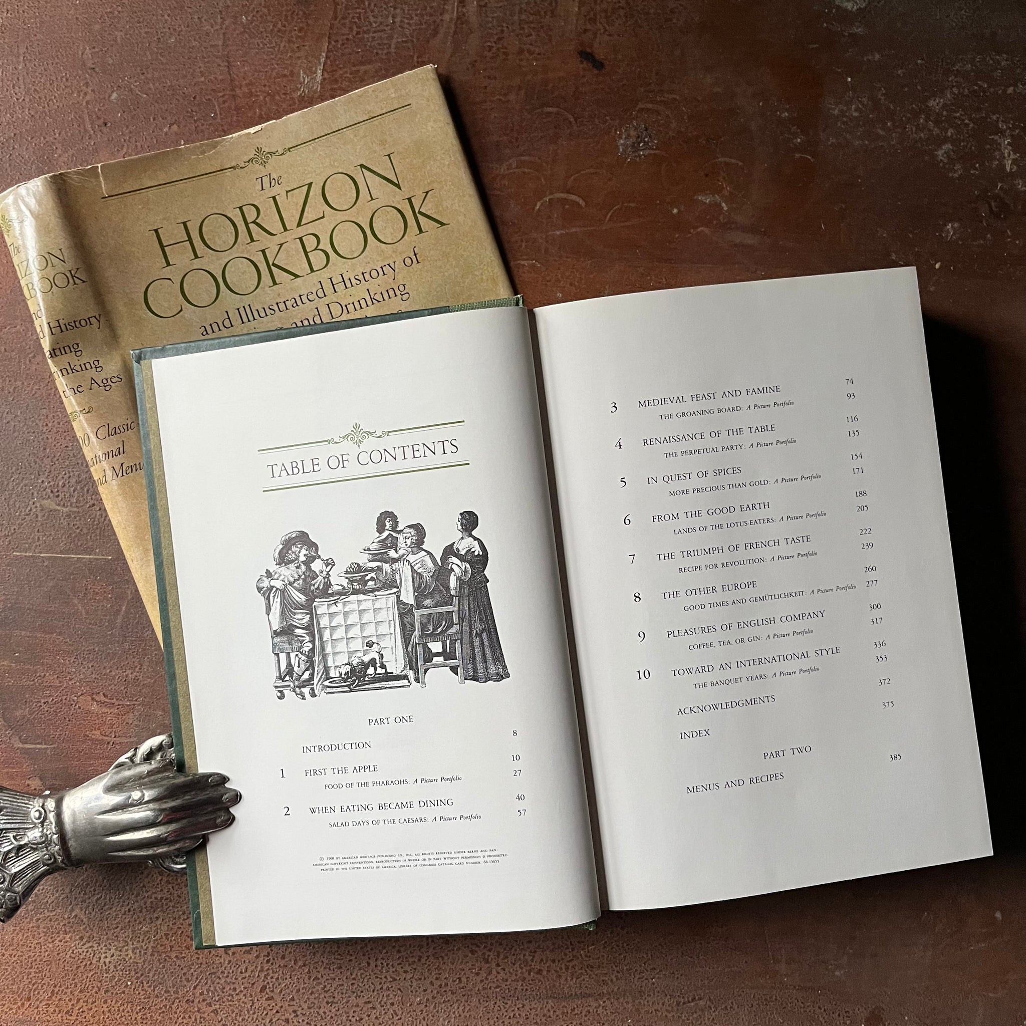 The Horizon Cookbook - 1968 Edition - Log Cabin Vintage
