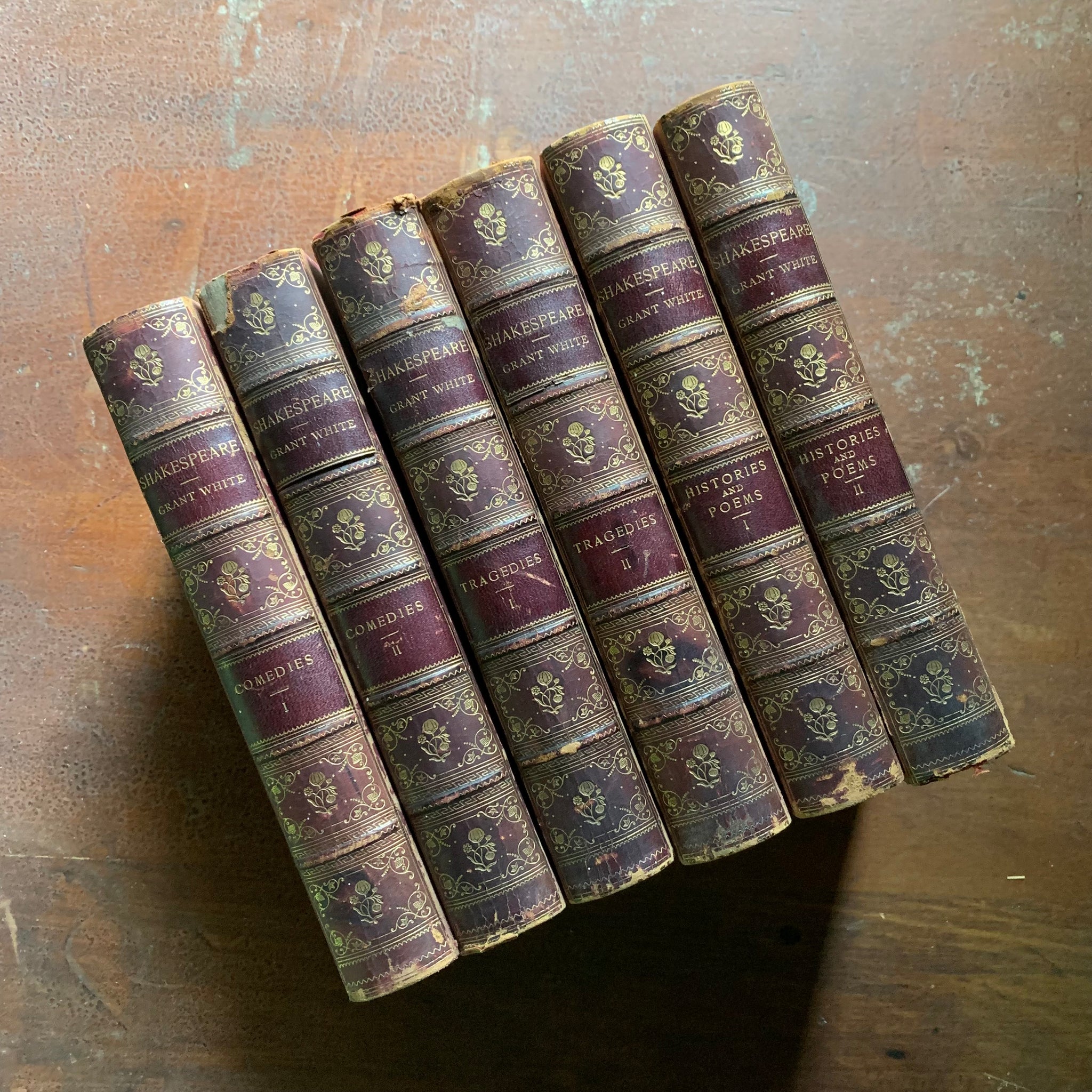 The Riverside Shakespeare in Six Volumes, Octavo by Richard Grant Whit ...