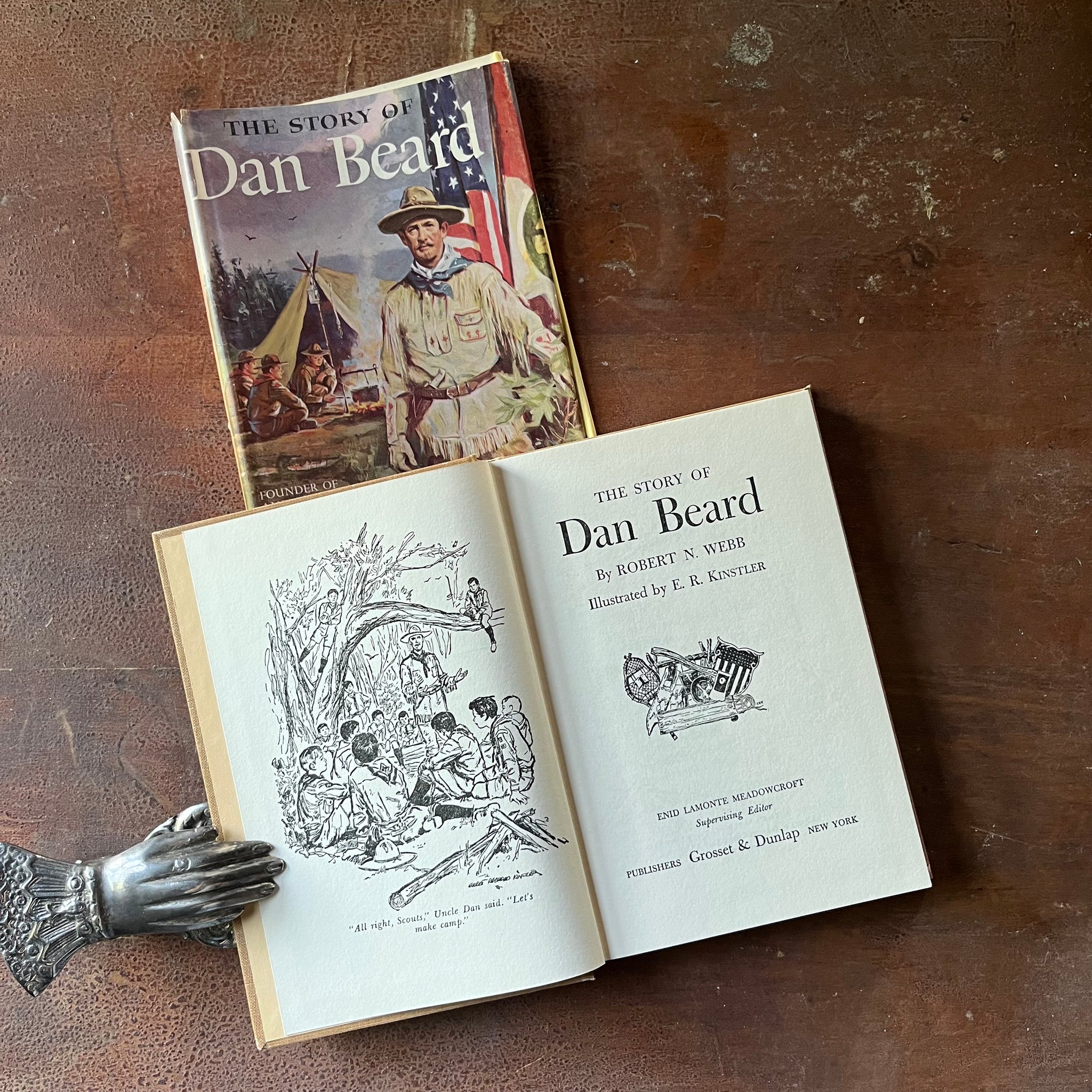 The Story of Dan Beard - A 1958 Signature Series Children's Book - Log ...