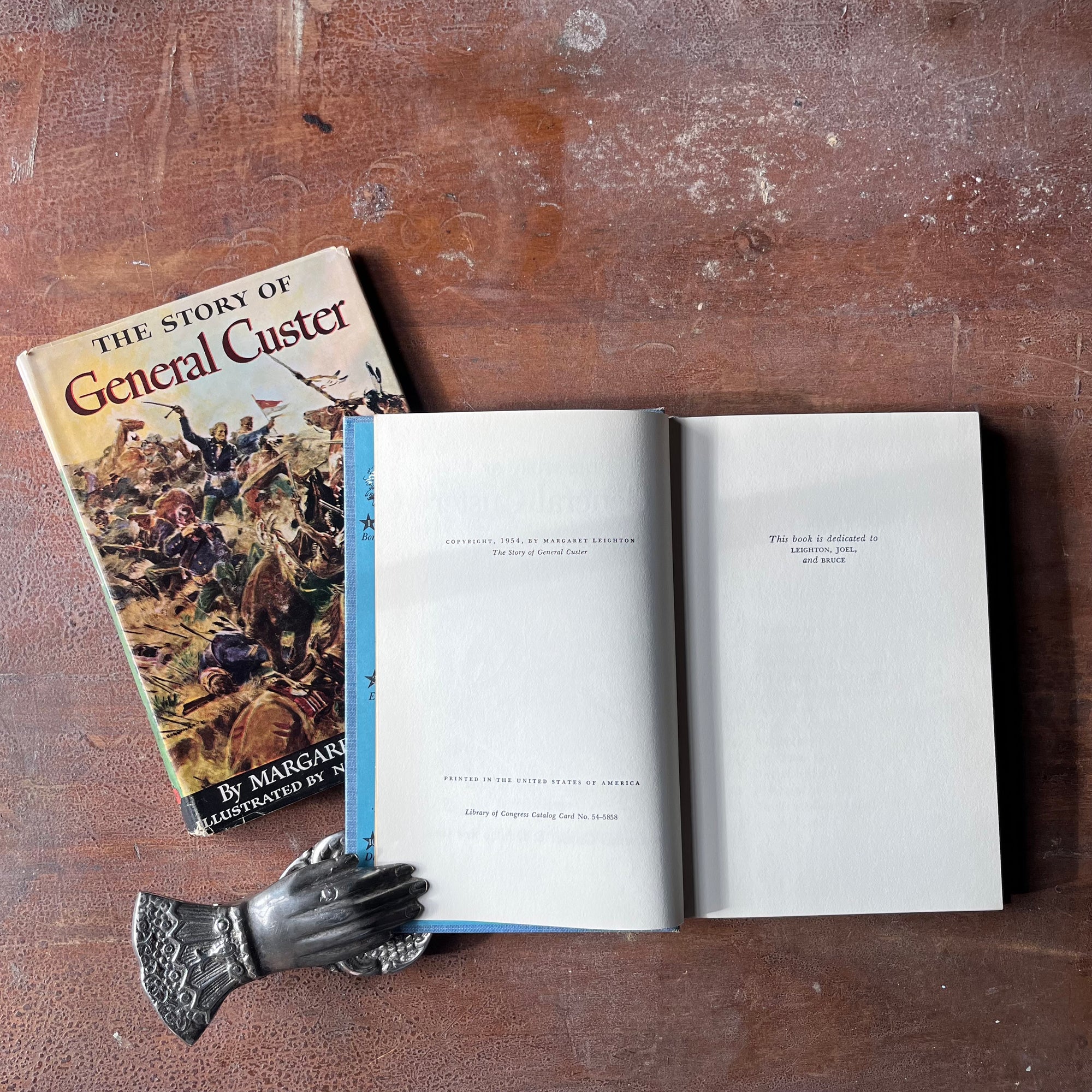 The Story of General Custer - A 1954 Signature Series Children's Book ...