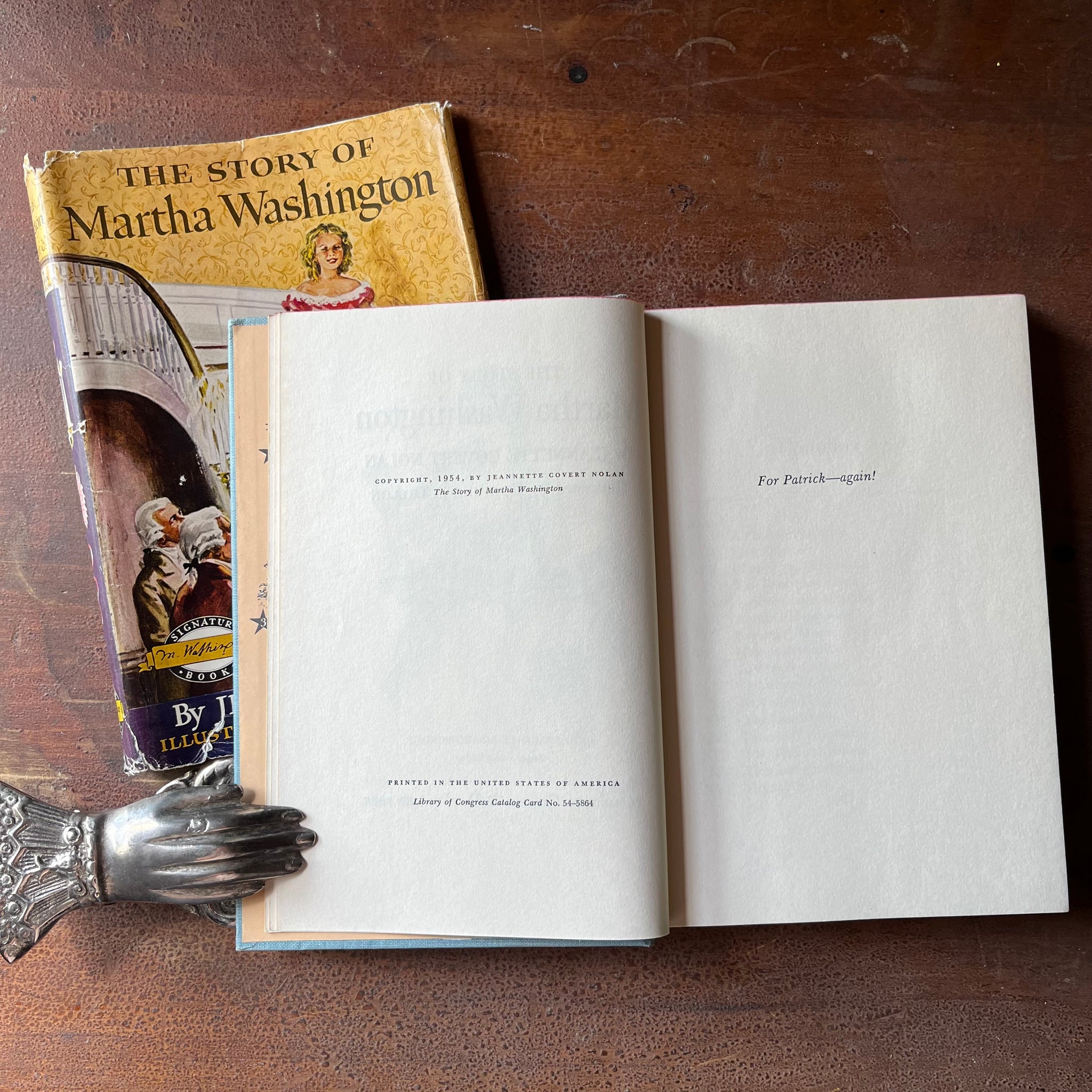 The Story of Martha Washington - A 1954 Signature Series Children's Bo ...