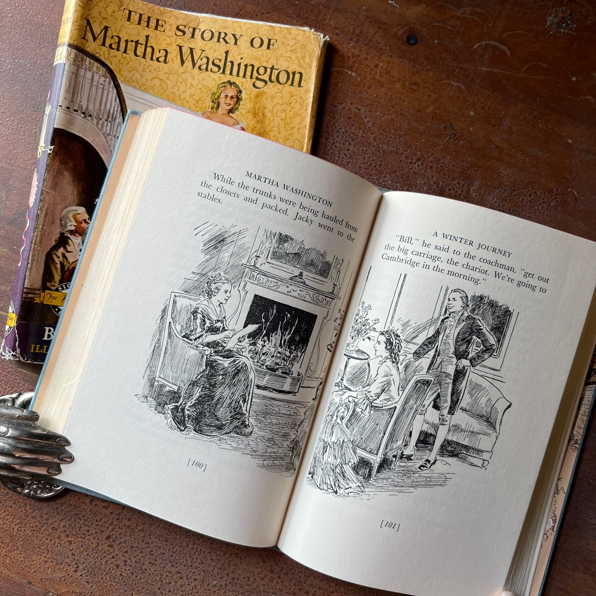 The Story of Martha Washington - A 1954 Signature Series Children's Bo ...