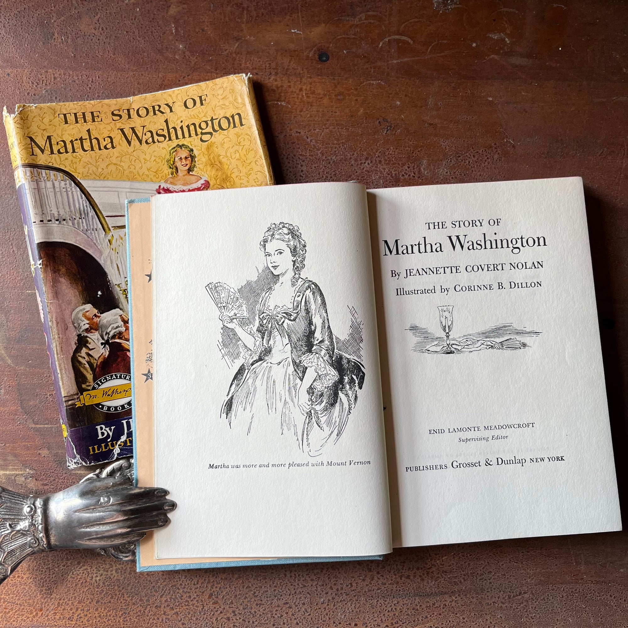 The Story of Martha Washington - A 1954 Signature Series Children's Bo ...