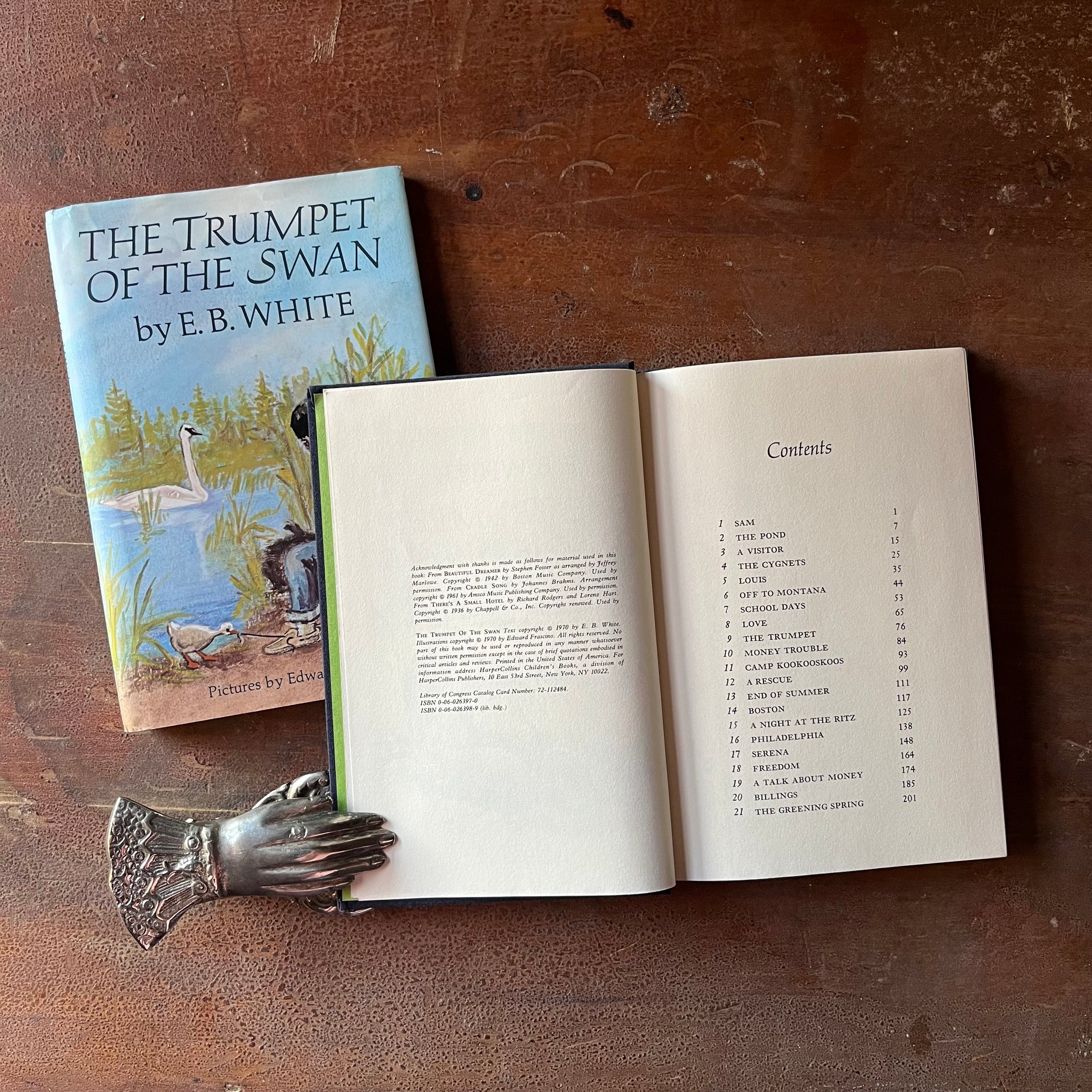 The Trumpet of the Swan by E. B. White with Illustrations by Edward Fr ...