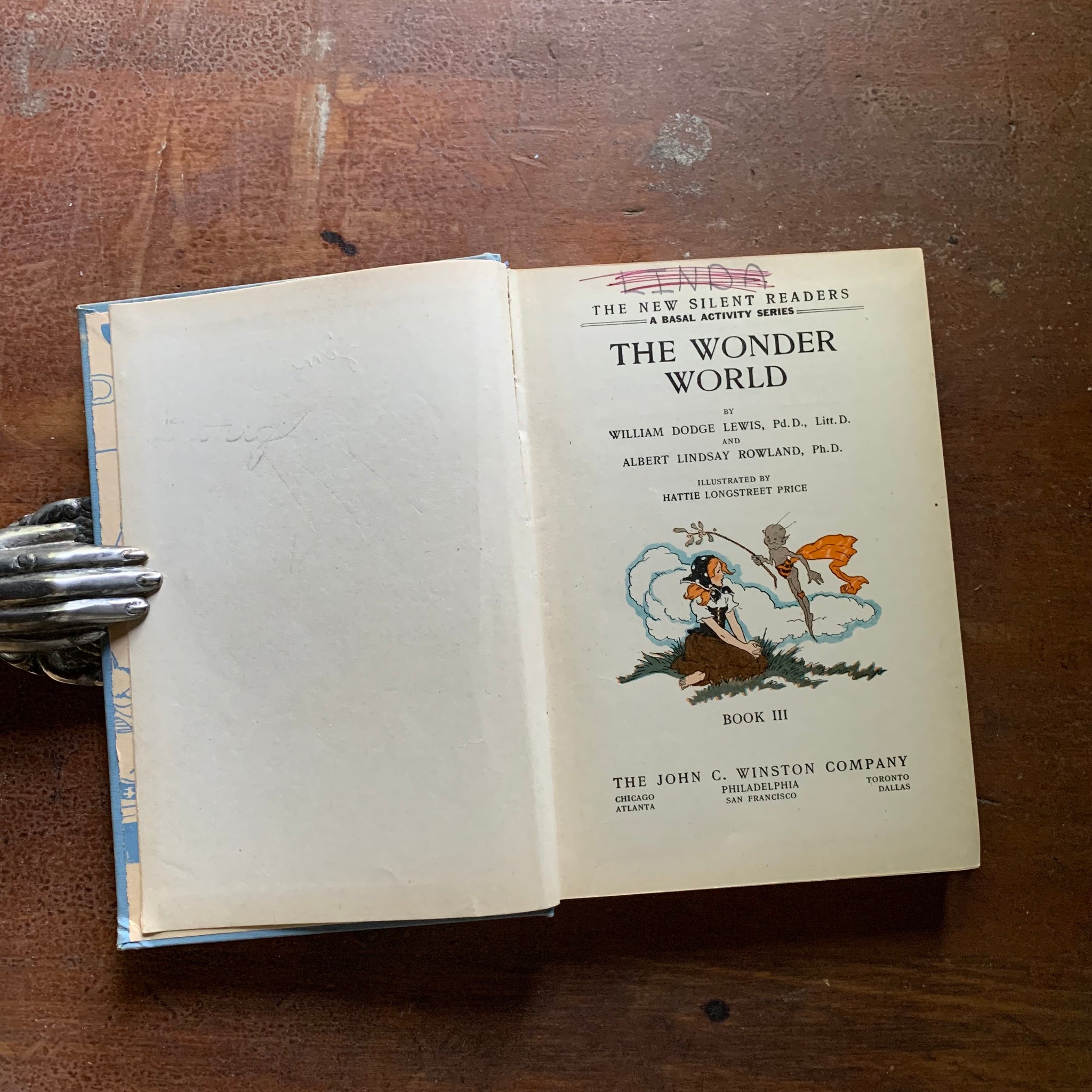 The Wonder World Book Three by Lewis & Rowland: The New Silent Readers ...