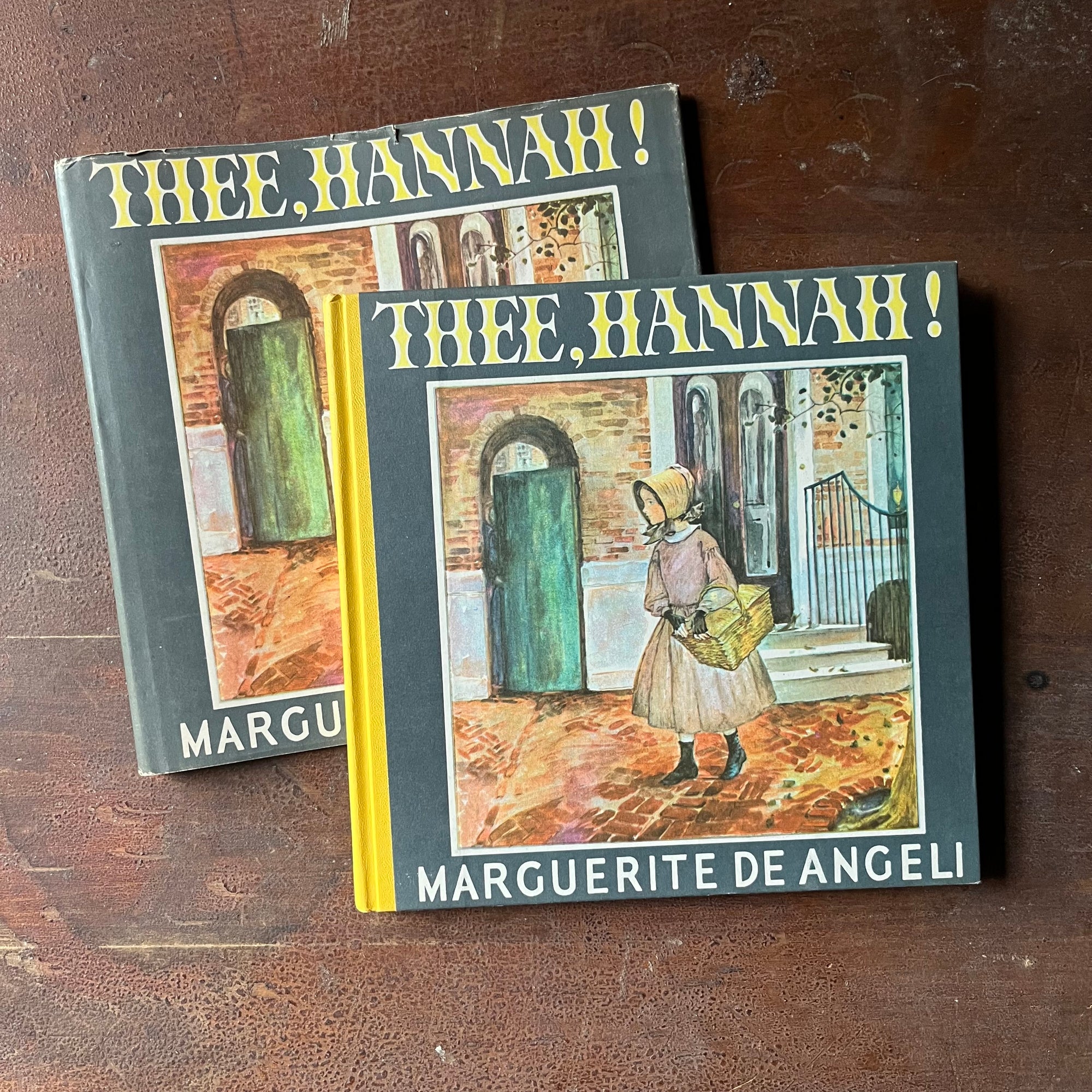 Thee Hannah! by Marguerite de Angeli 1940 Edition - Log Cabin Vintage