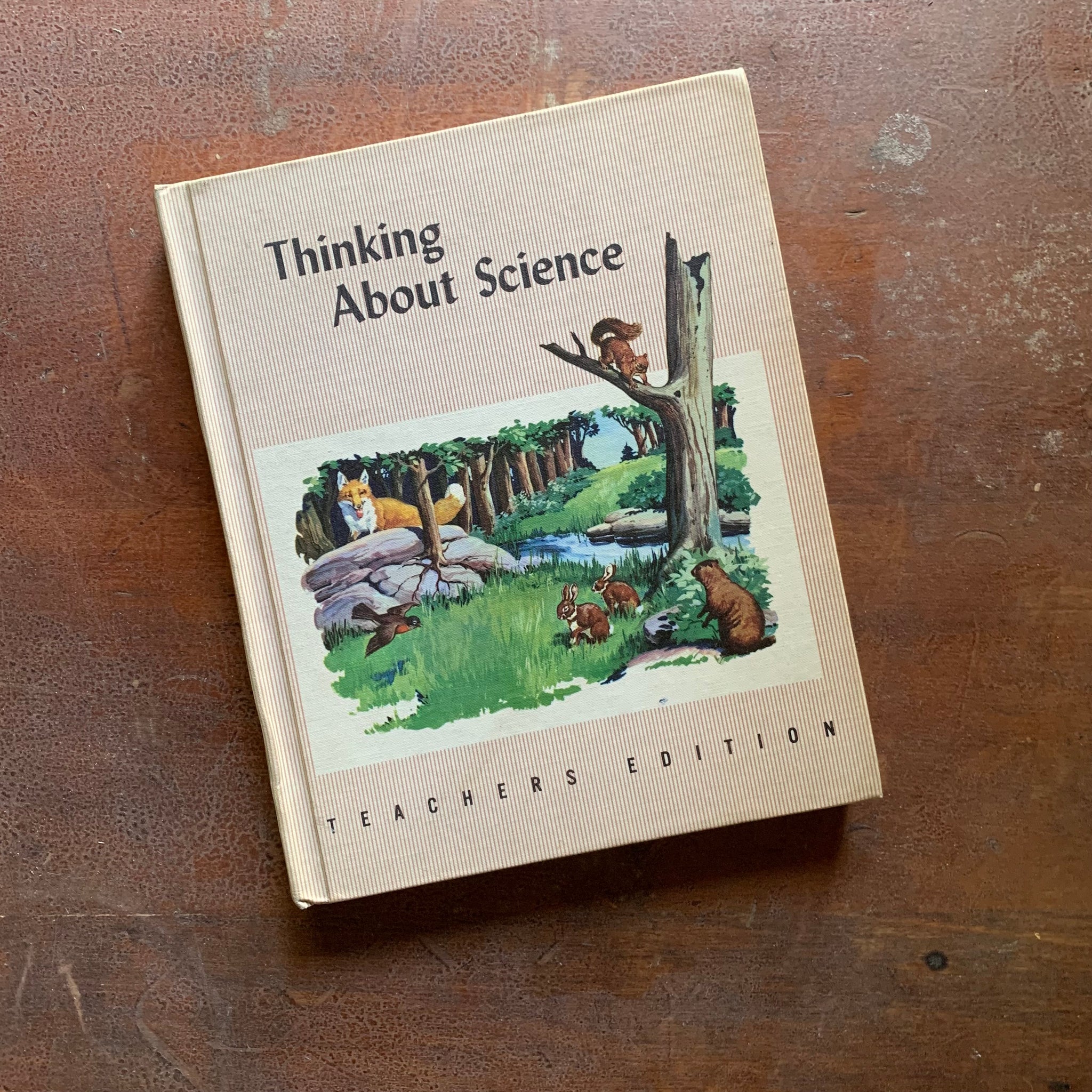Thinking About Science - Teacher's Edition - Vintage School Book - Log ...