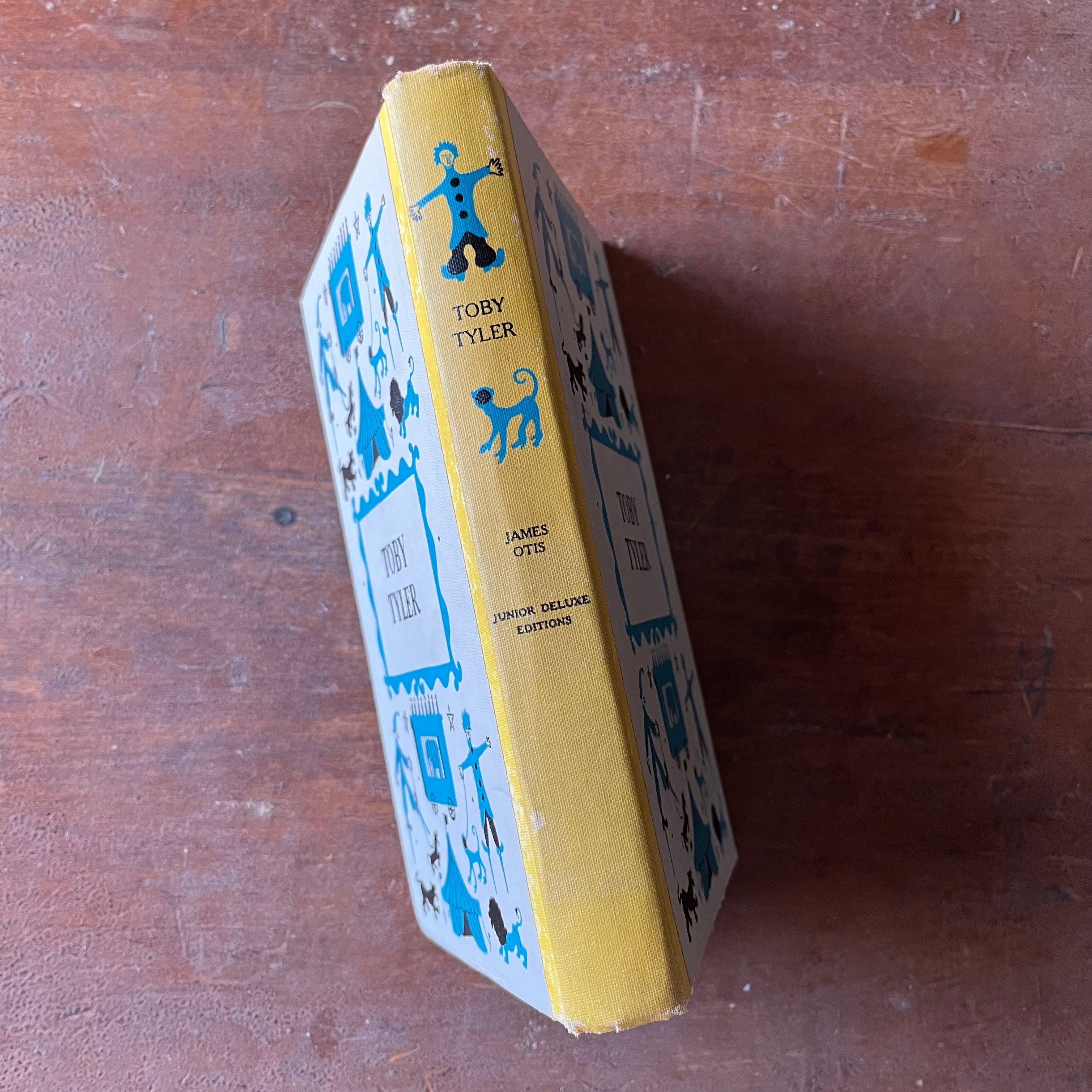 Toby Tyler - a 1958 Junior Deluxe Editions Hardcover Book - Log Cabin ...