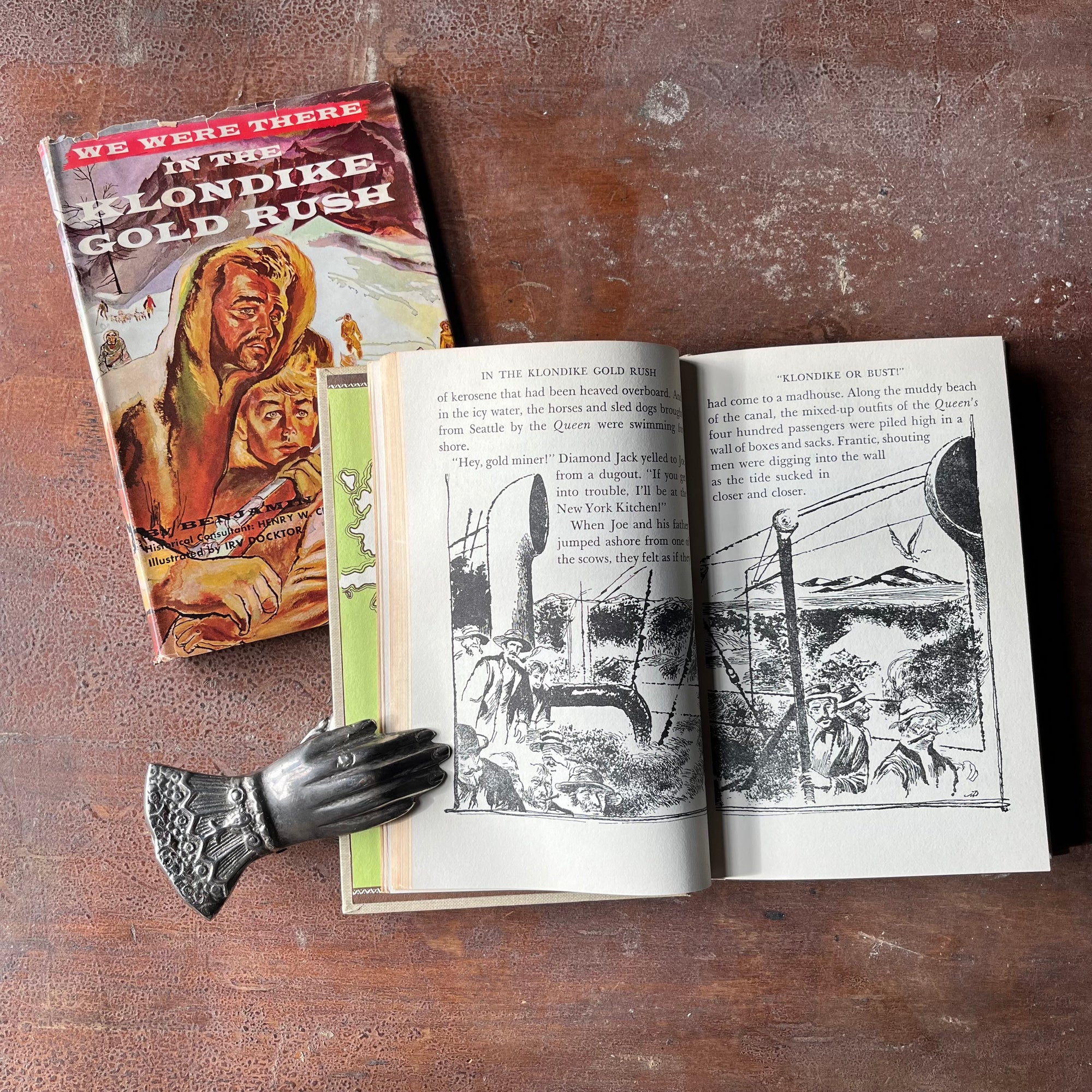 We Were There in the Klondike Gold Rush by Benjamin Apple - Log Cabin ...