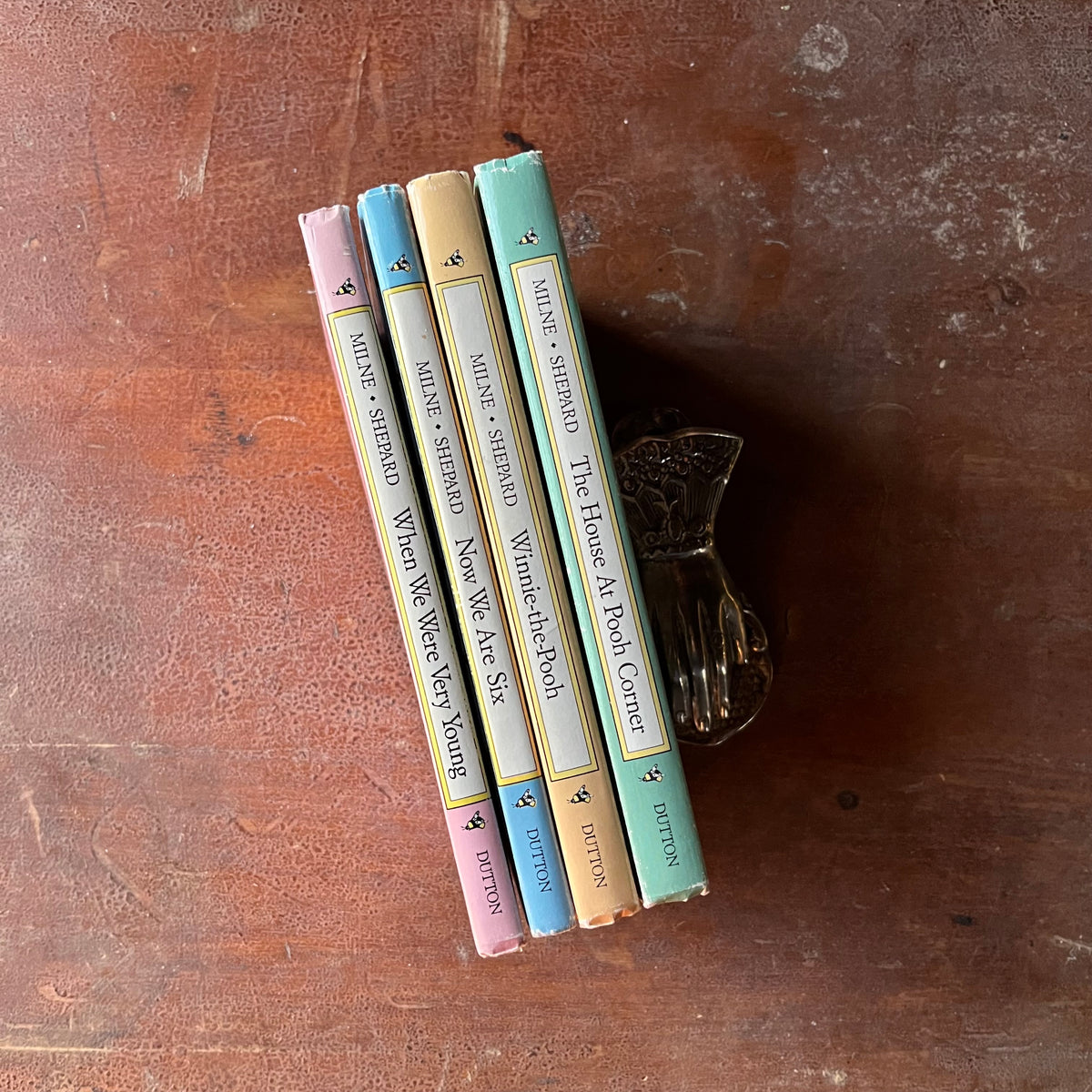 Winnie the Pooh Book Set by A.A. Milne - 1988 Editions - Log Cabin Vintage