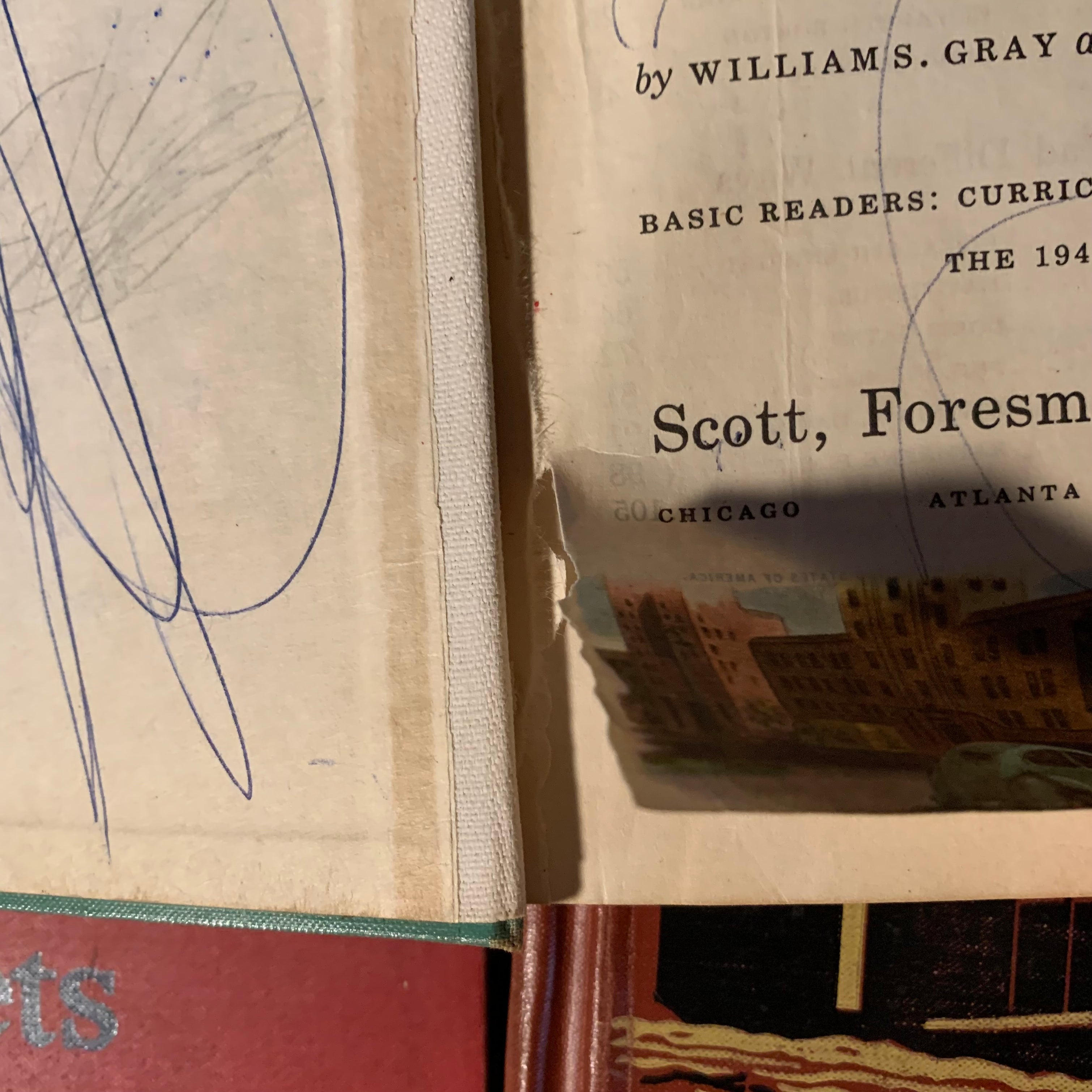 New Cathedral Basic Readers Vintage School Book Set of Five Titles ...