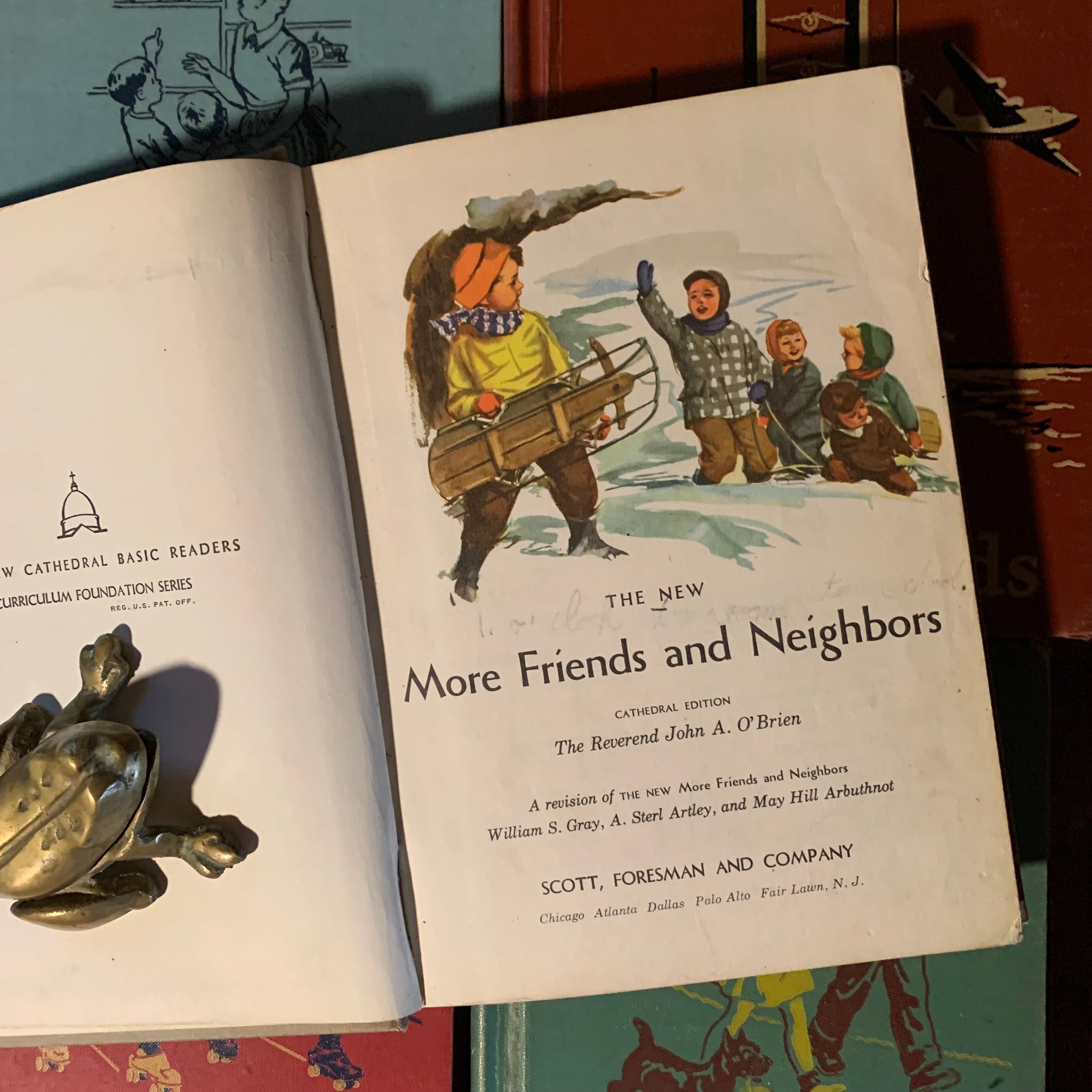 New Cathedral Basic Readers Vintage School Book Set of Five Titles ...