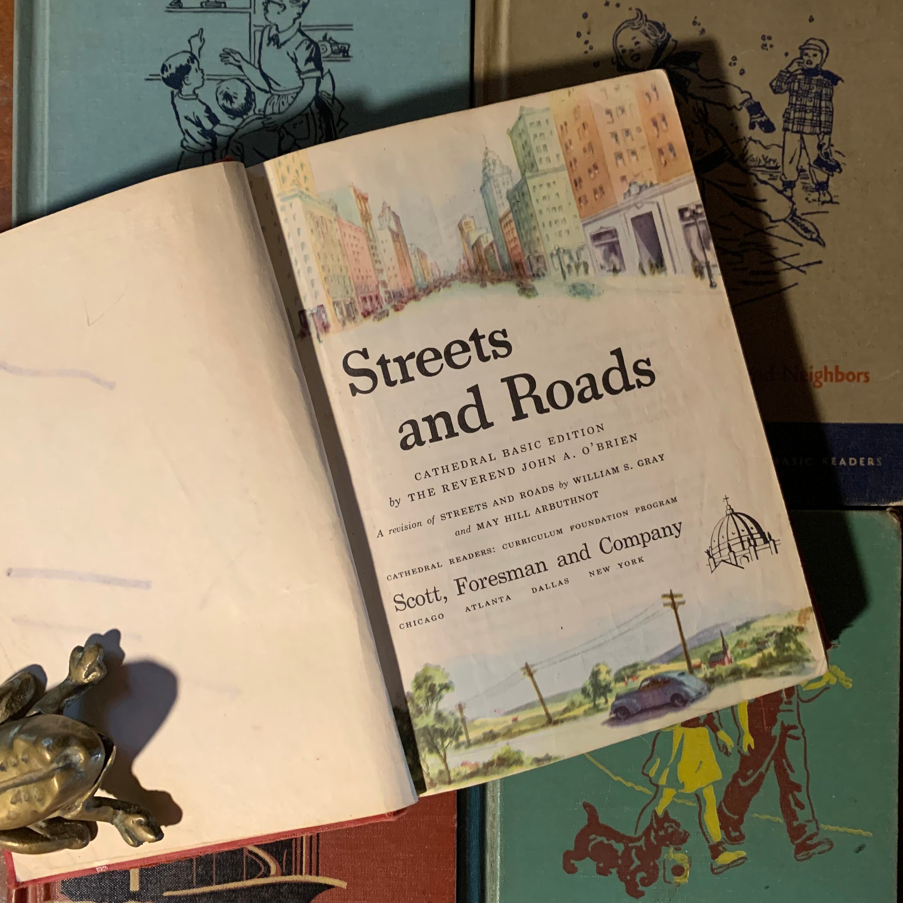 New Cathedral Basic Readers Vintage School Book Set of Five Titles ...