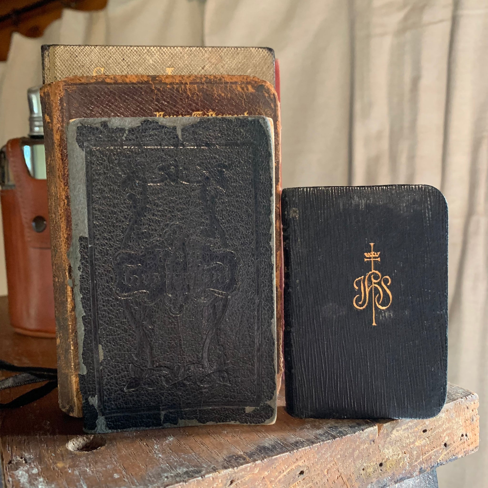 Vintage Religious Bible Book Stack - Common Prayer - St. Joseph's Chil ...