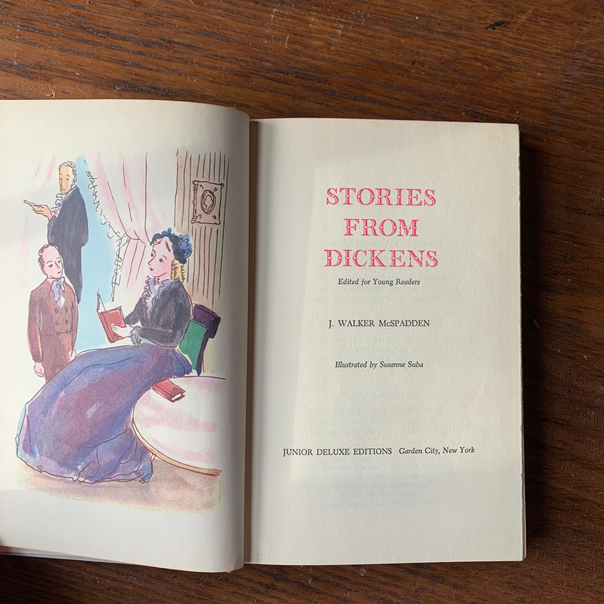 Stories From Dickens by Charles Dickens - Junior Deluxe Editions - Log ...