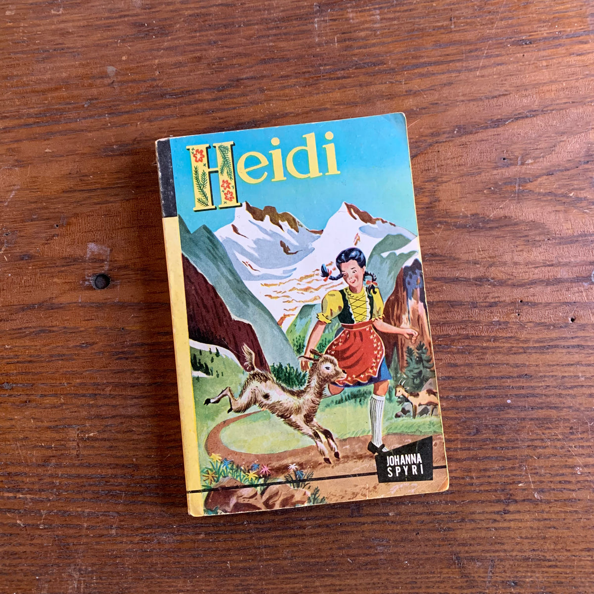 Heidi by Johanna Spyri - A Giant Junior Classic Paperback Edition Publ ...