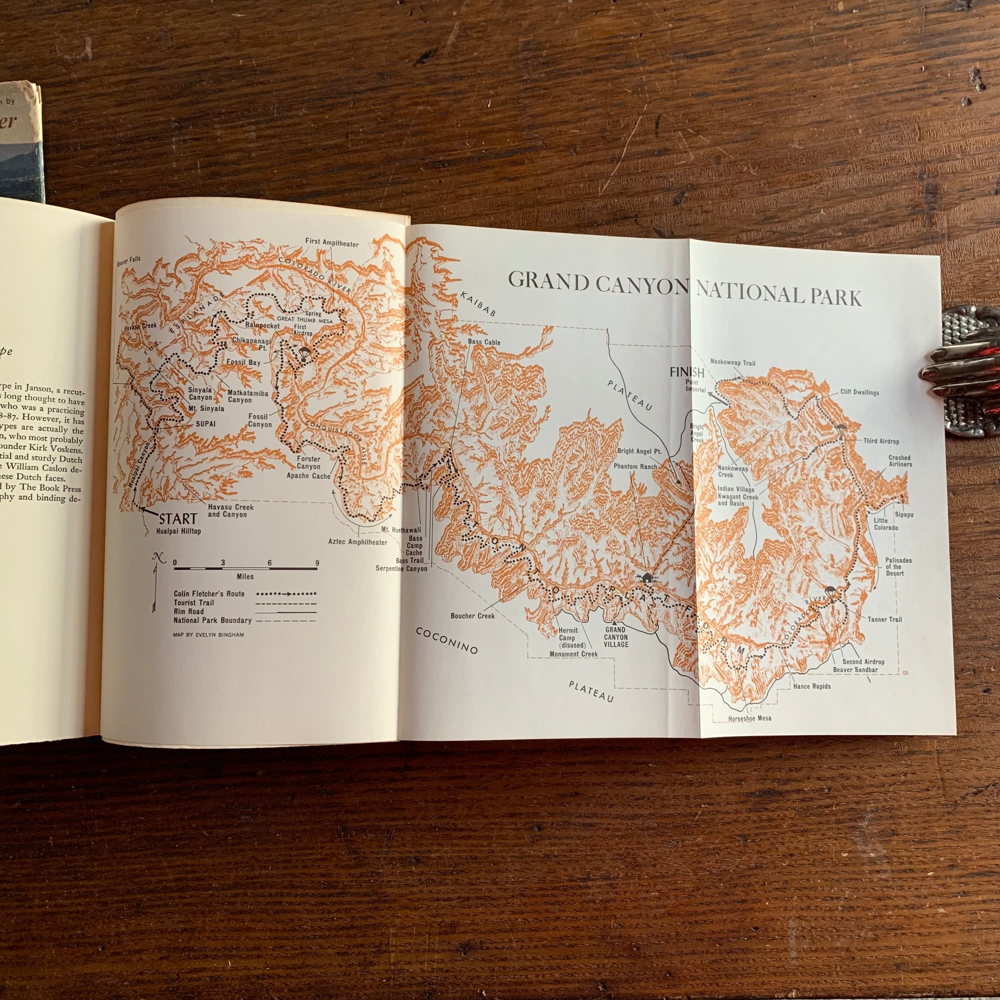 The Man Who Walked Through Time by Colin Fletcher - 1968 Alfred A. Kno ...