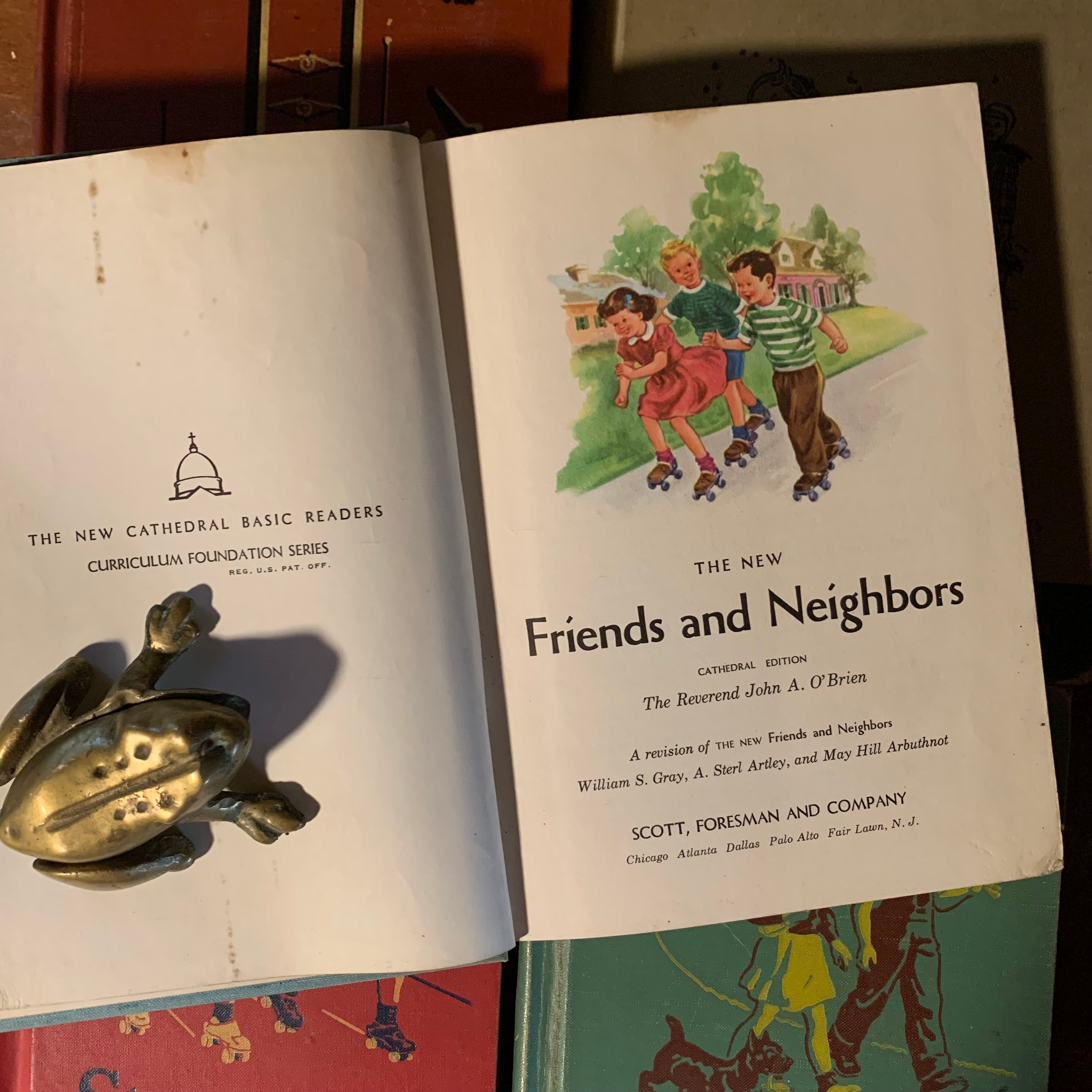 New Cathedral Basic Readers Vintage School Book Set of Five Titles ...