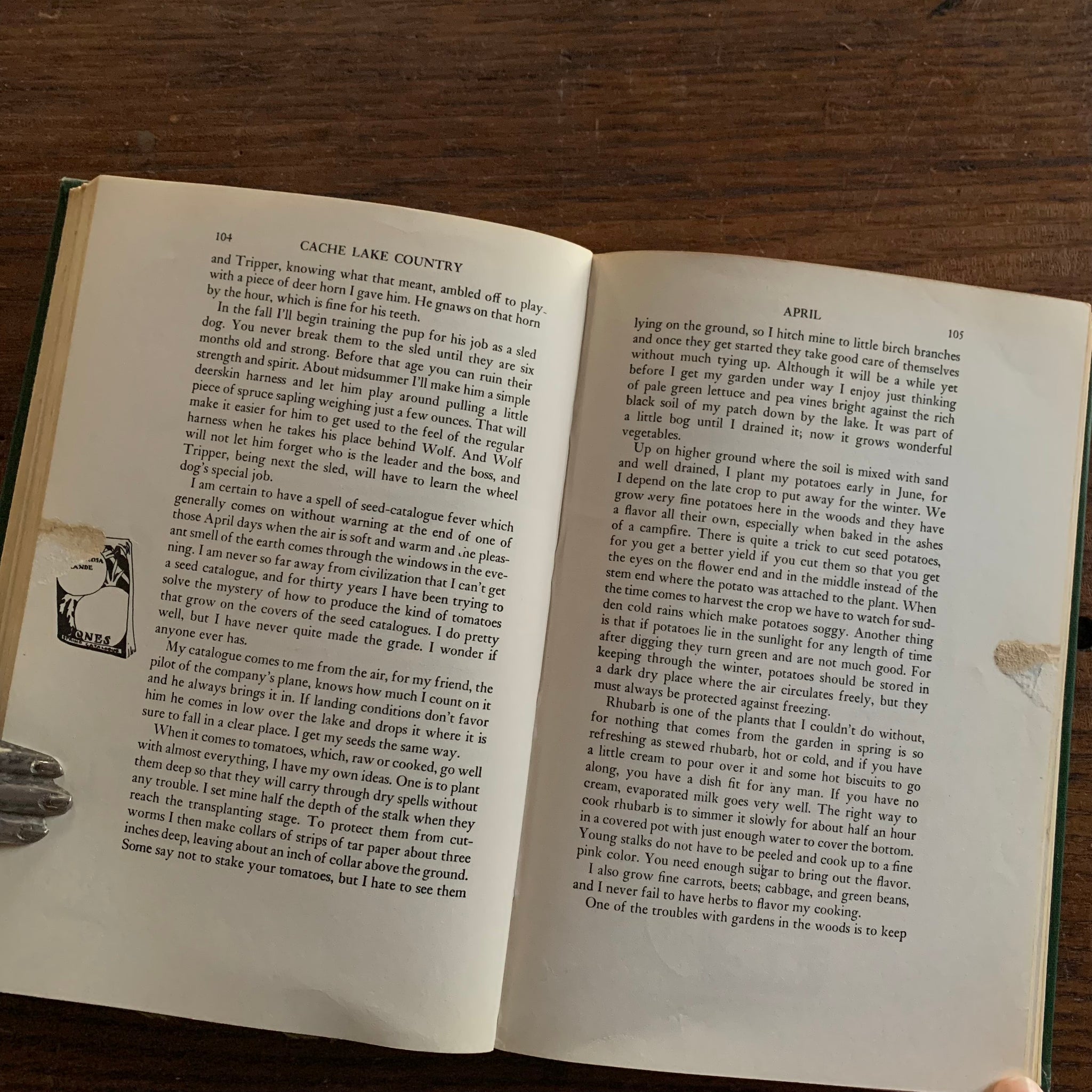 Cache Lake Country: Life in the North Woods by John J. Rowlands - Log ...