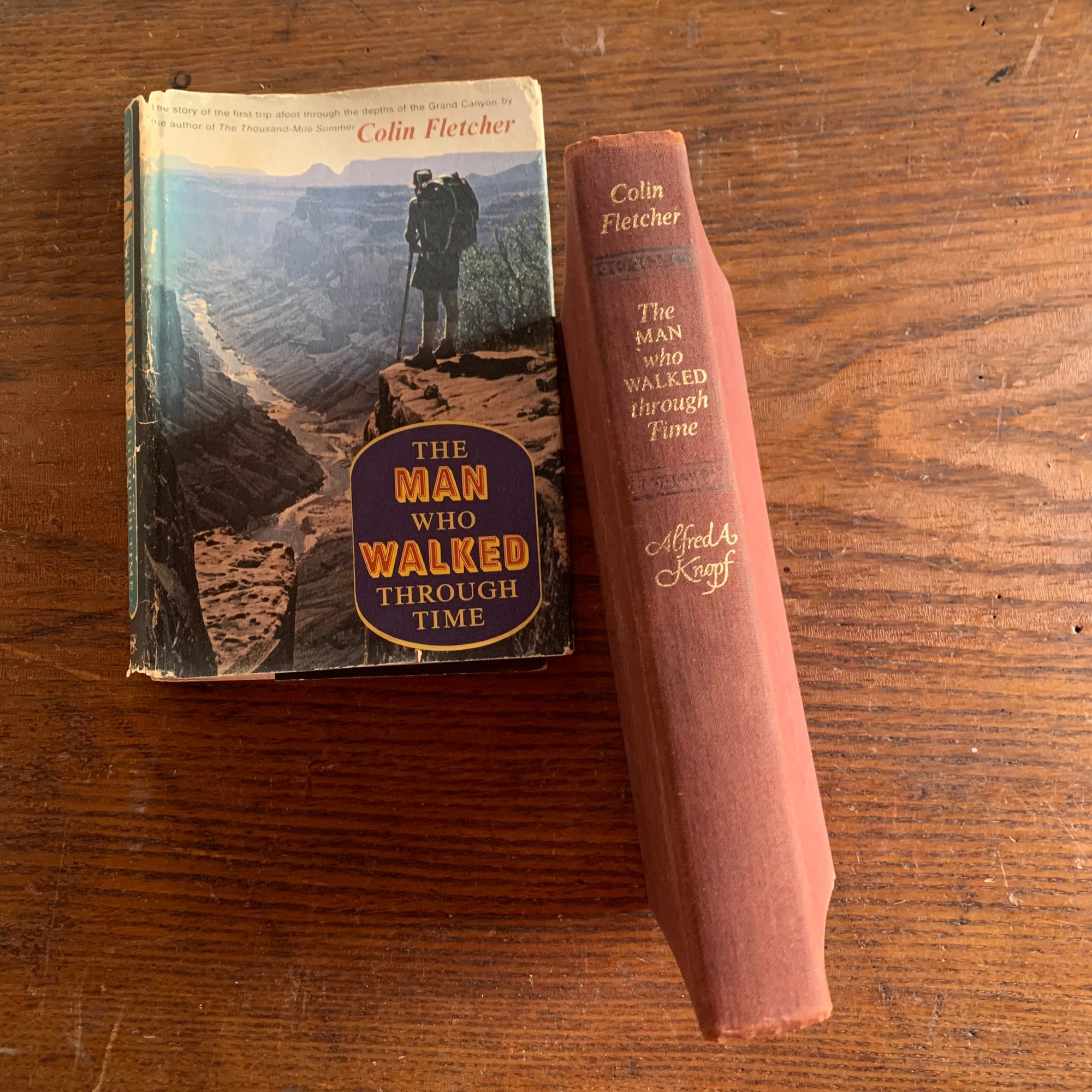 The Man Who Walked Through Time by Colin Fletcher - 1968 Alfred A. Kno ...