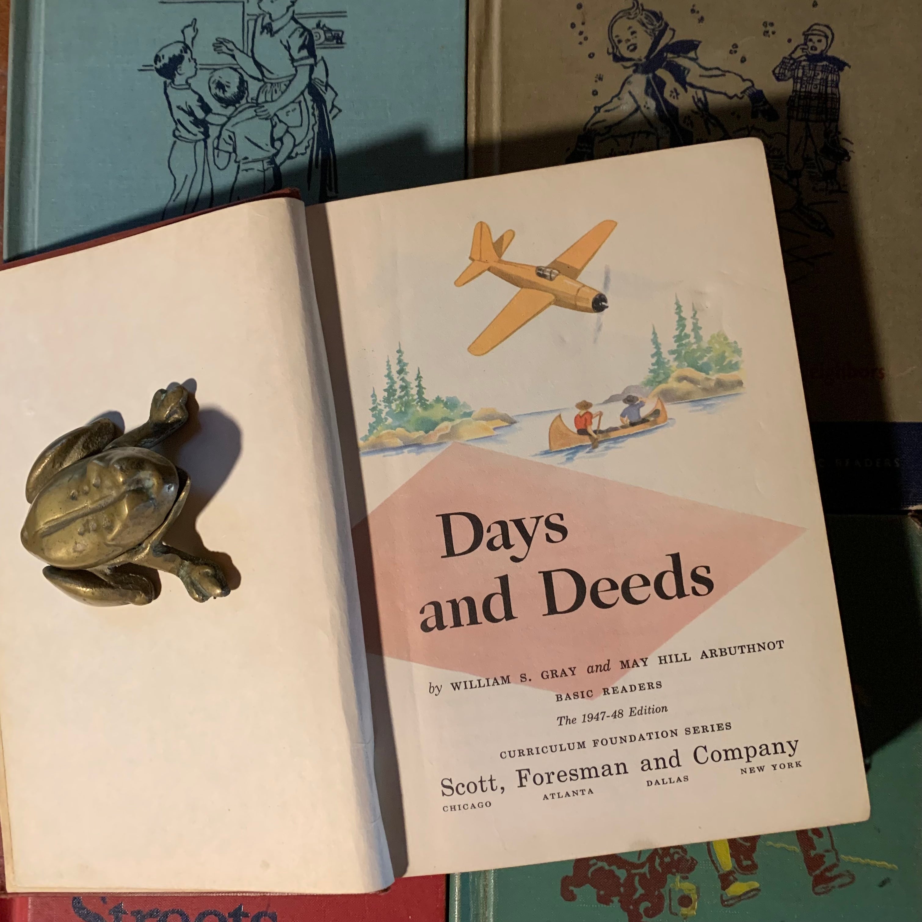 New Cathedral Basic Readers Vintage School Book Set of Five Titles ...