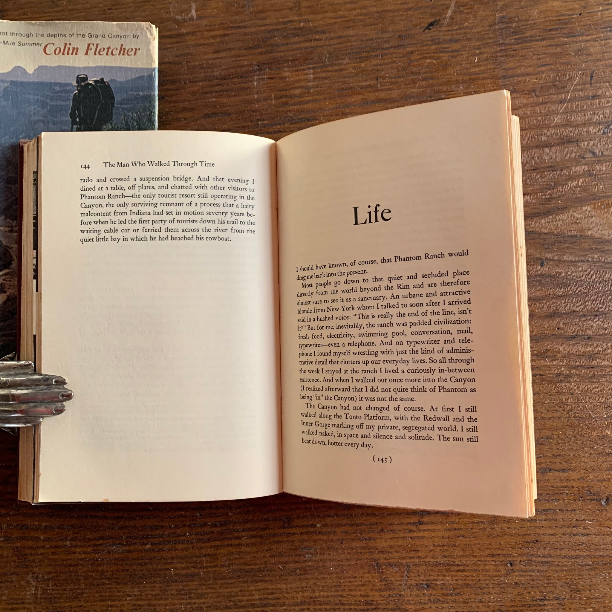 The Man Who Walked Through Time by Colin Fletcher - 1968 Alfred A. Kno ...