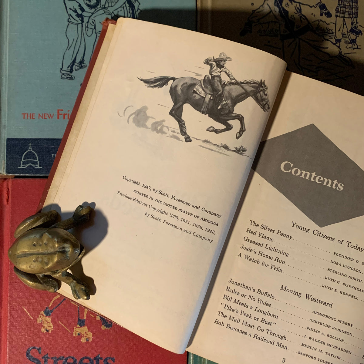 New Cathedral Basic Readers Vintage School Book Set of Five Titles ...